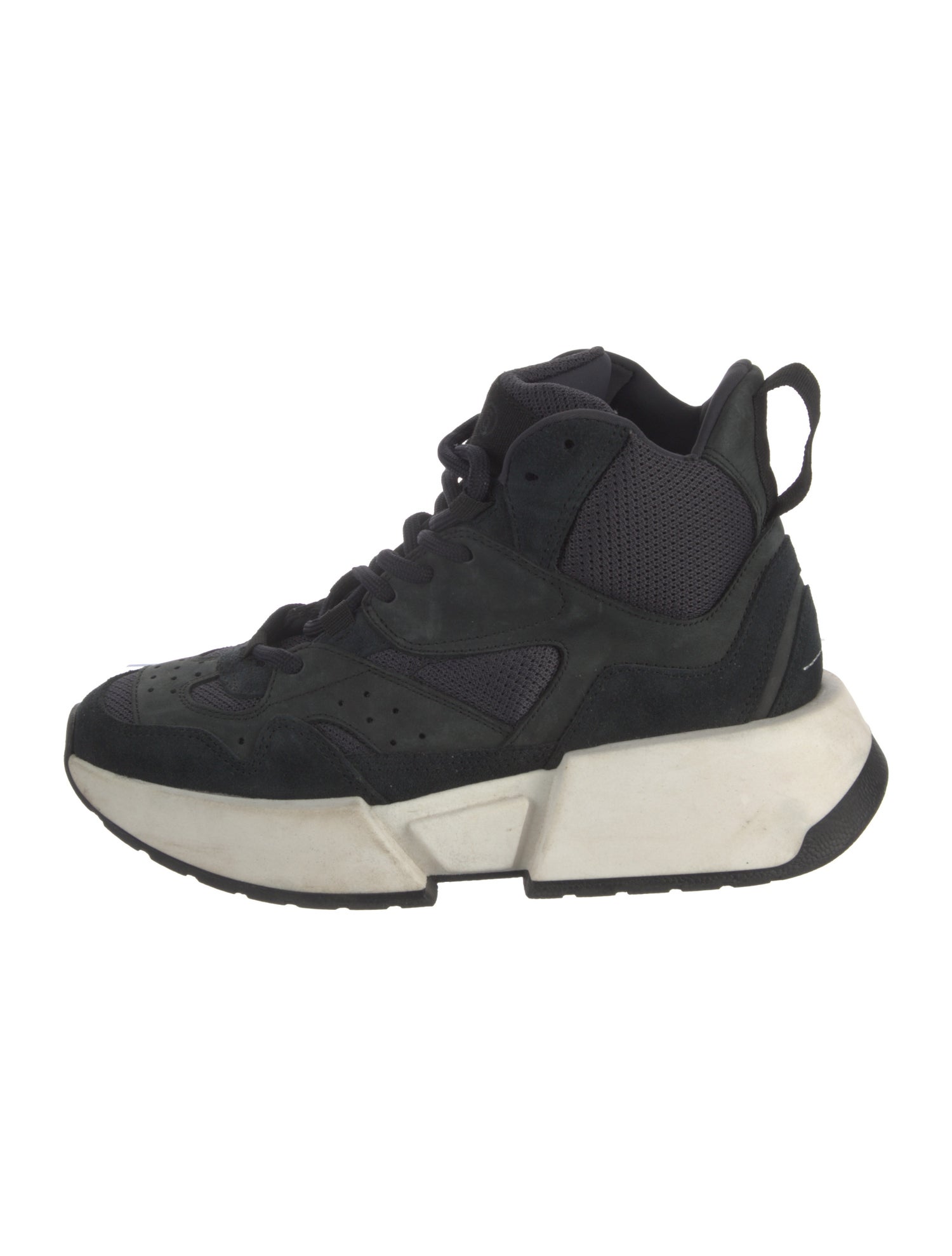 MM6 Maison Margiela Wedge Sneakers - Blue Sneakers, Shoes - WMM46880 ...