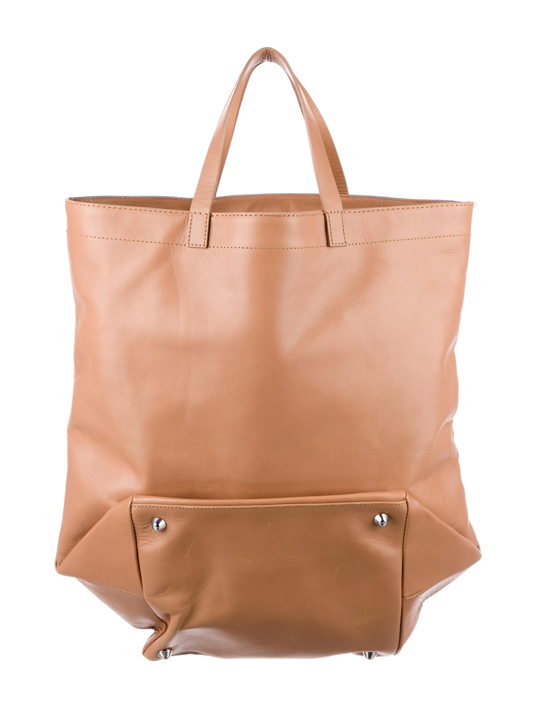 Maison Martin Margiela Leather Tote - Brown Totes, Handbags ...