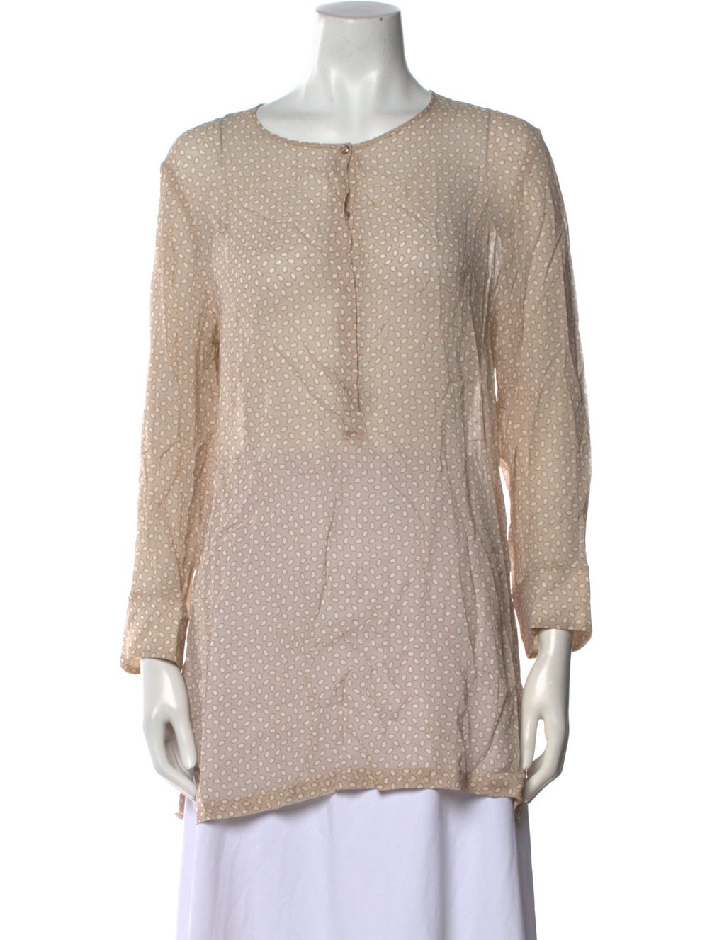 Max Mara Studio Virgin Wool Scoop Neck Tunic - Neutrals Tops, Clothing ...