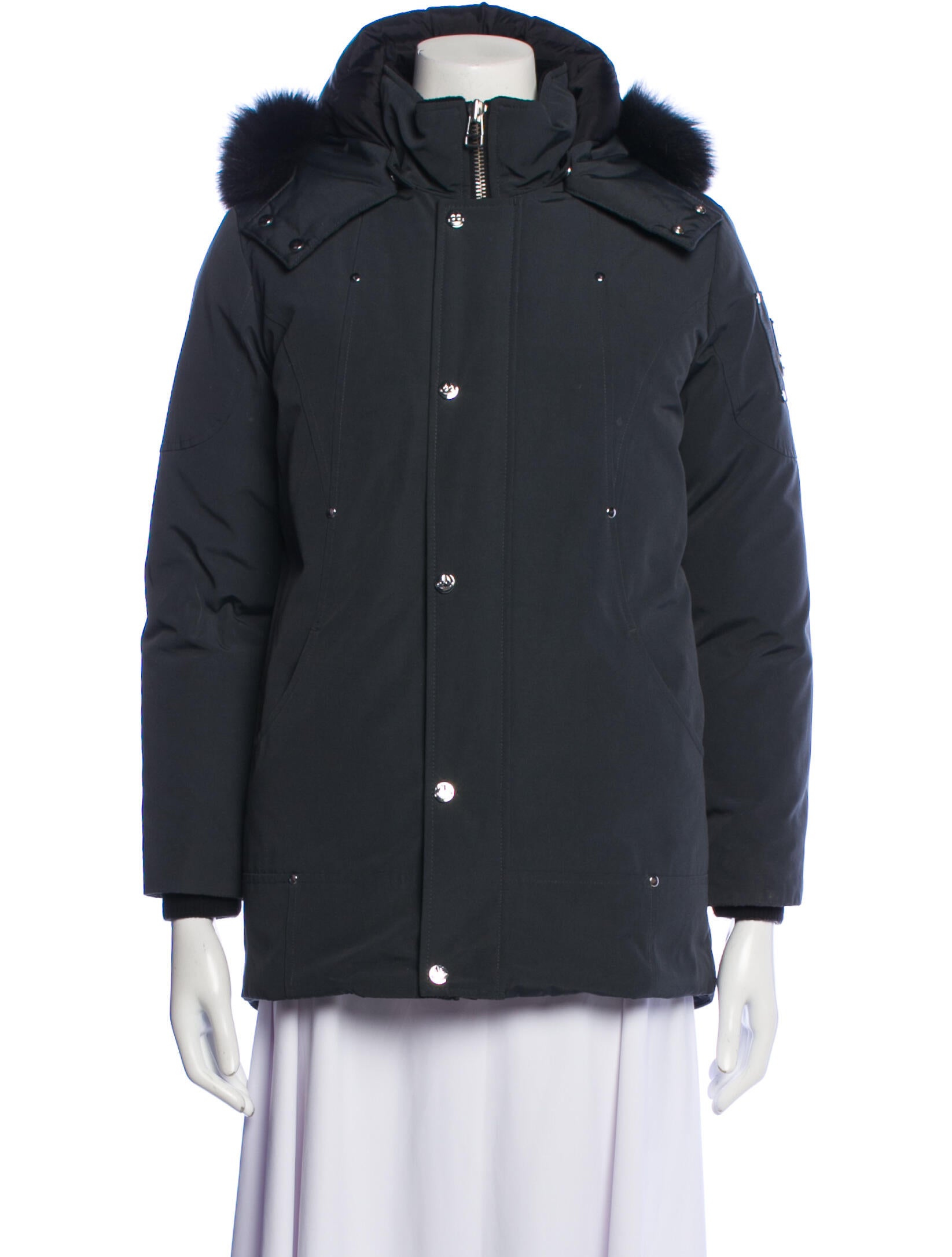 Moose Knuckles Parka - Grey Coats, Clothing - WMOKN22296 | The RealReal