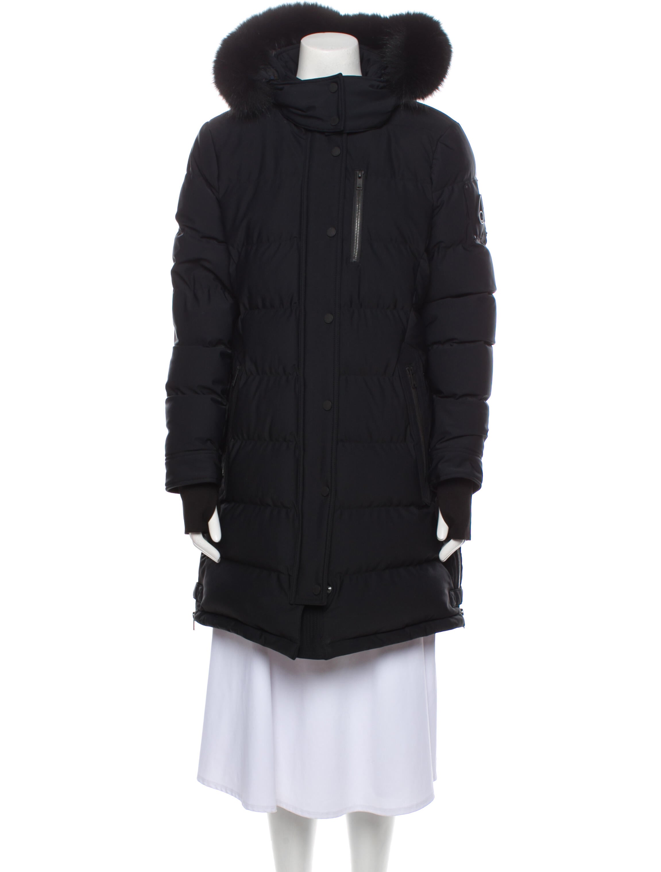 Moose Knuckles Down Coat - Black Coats, Clothing - WMOKN22544 | The ...