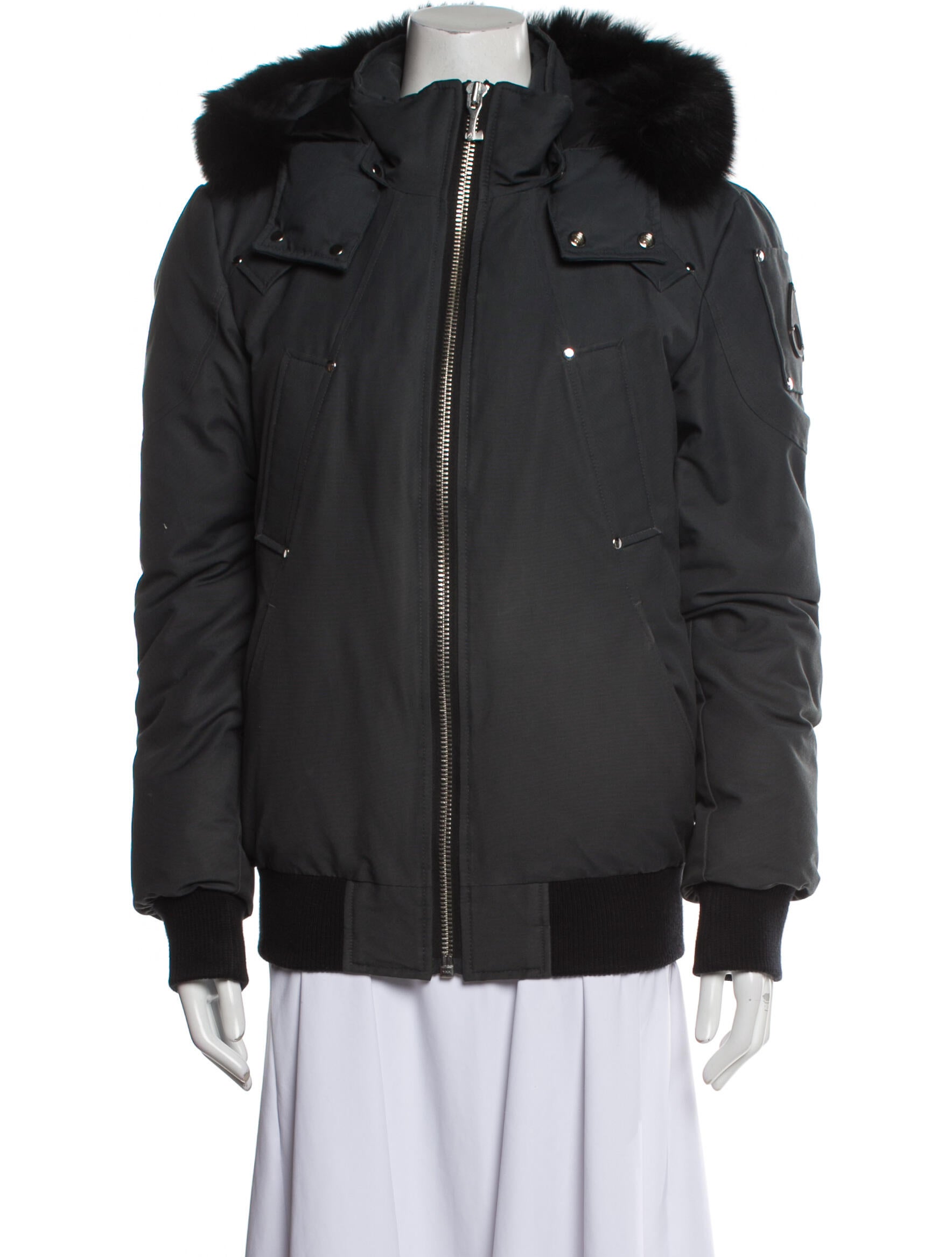 Moose Knuckles Down Jacket - Grey Jackets, Clothing - WMOKN22582 | The ...