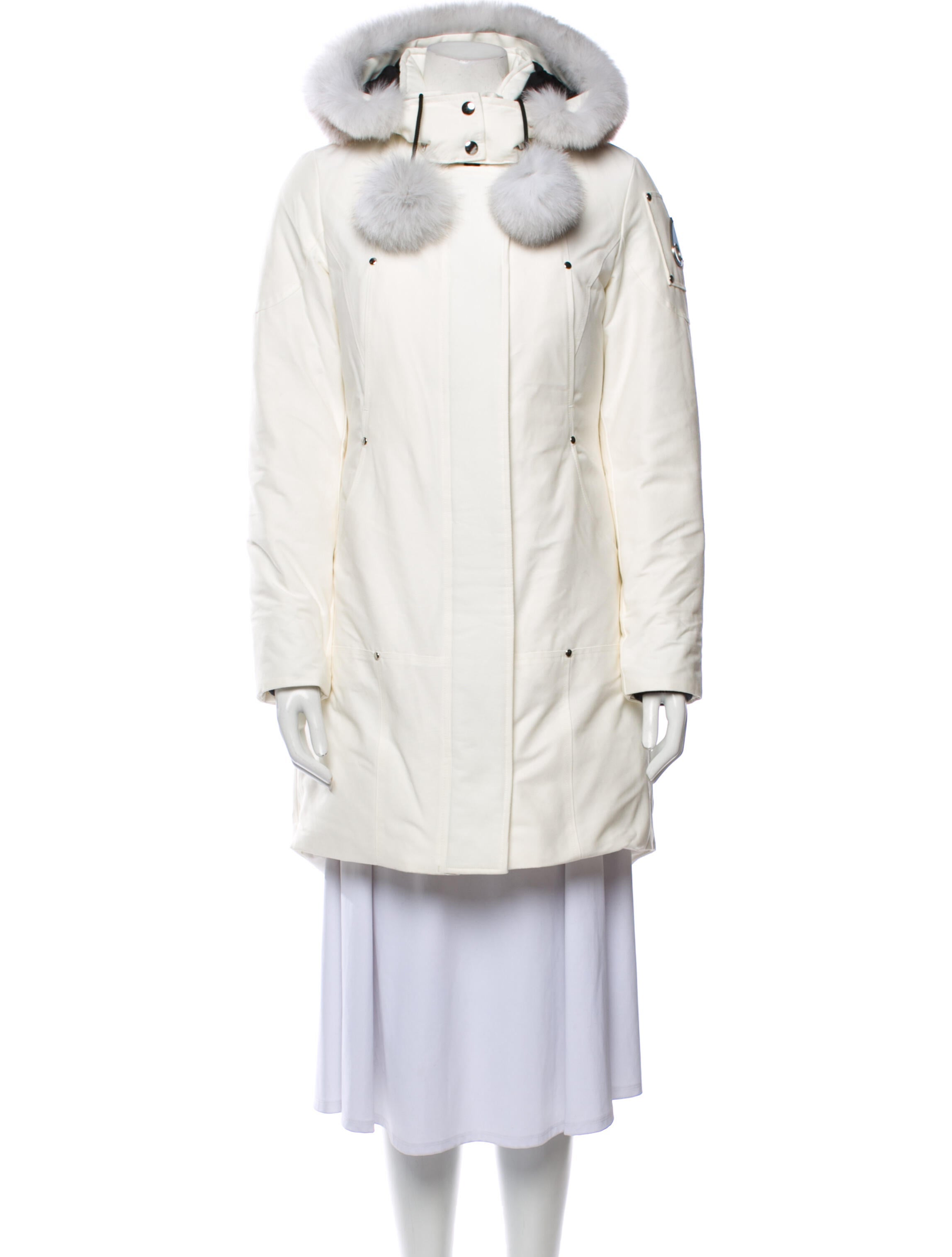 Moose Knuckles Coat - White Coats, Clothing - WMOKN23472 | The RealReal