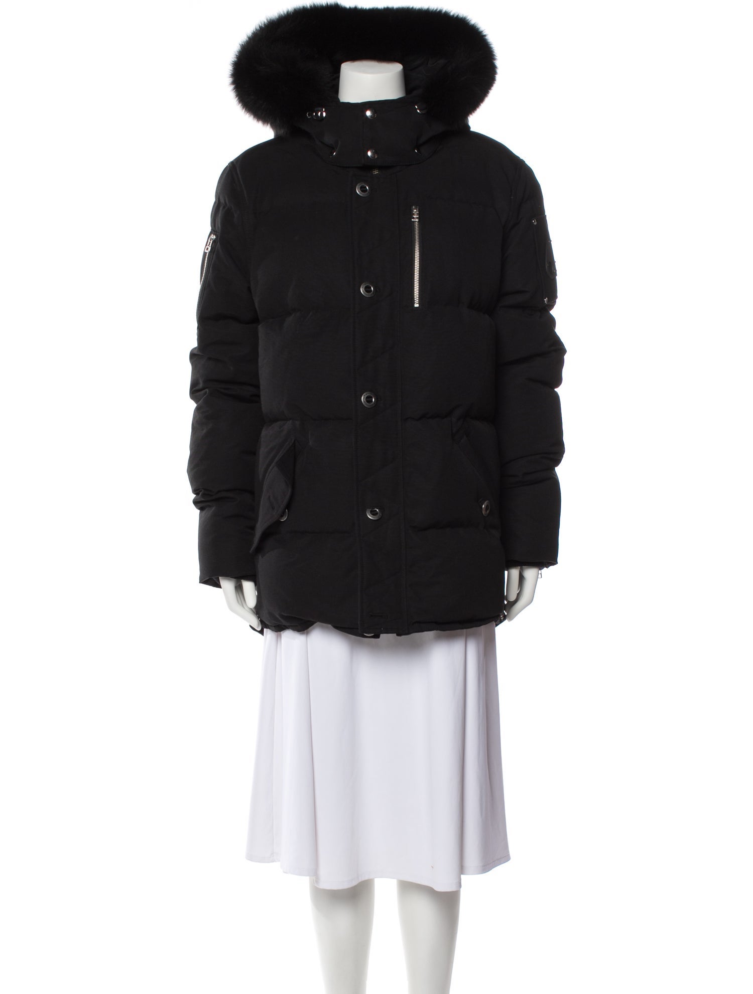 Moose Knuckles Down Coat - Black Coats, Clothing - WMOKN24124 | The ...