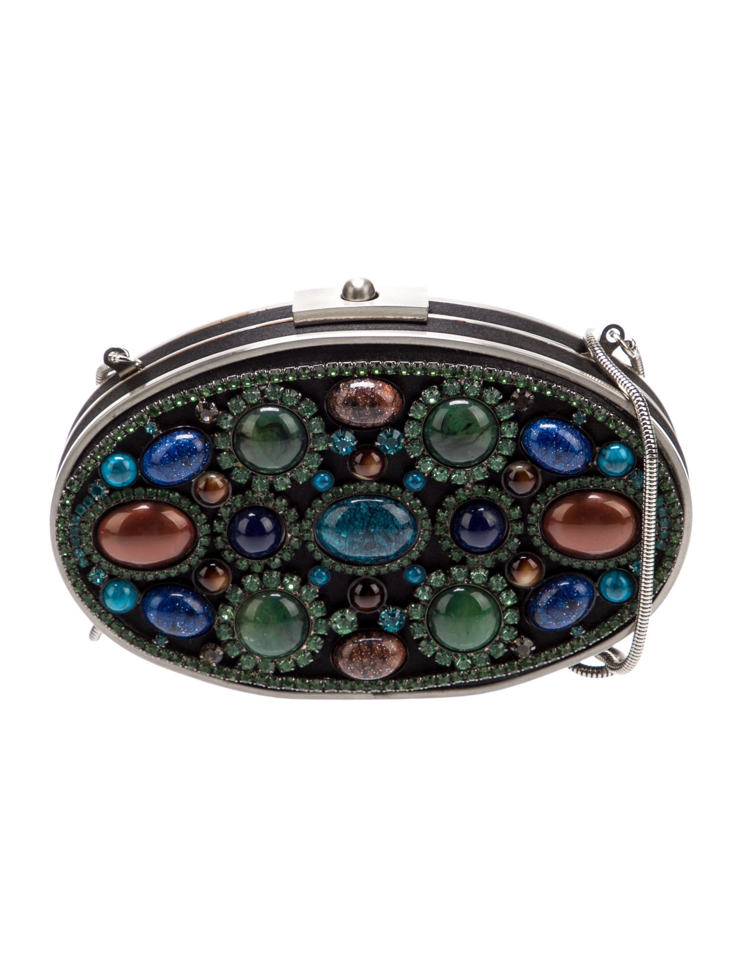 Mary Frances Embellished "Fish" Crossbody Bag - Green Crossbody Bags ...