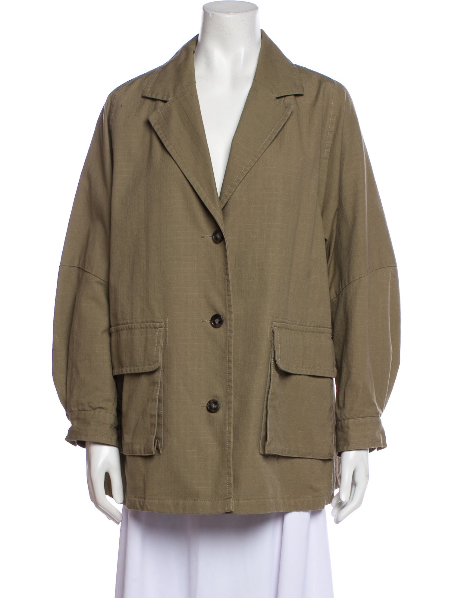 Moussy Coat - Grey Coats, Clothing - WMOUS37205 | The RealReal