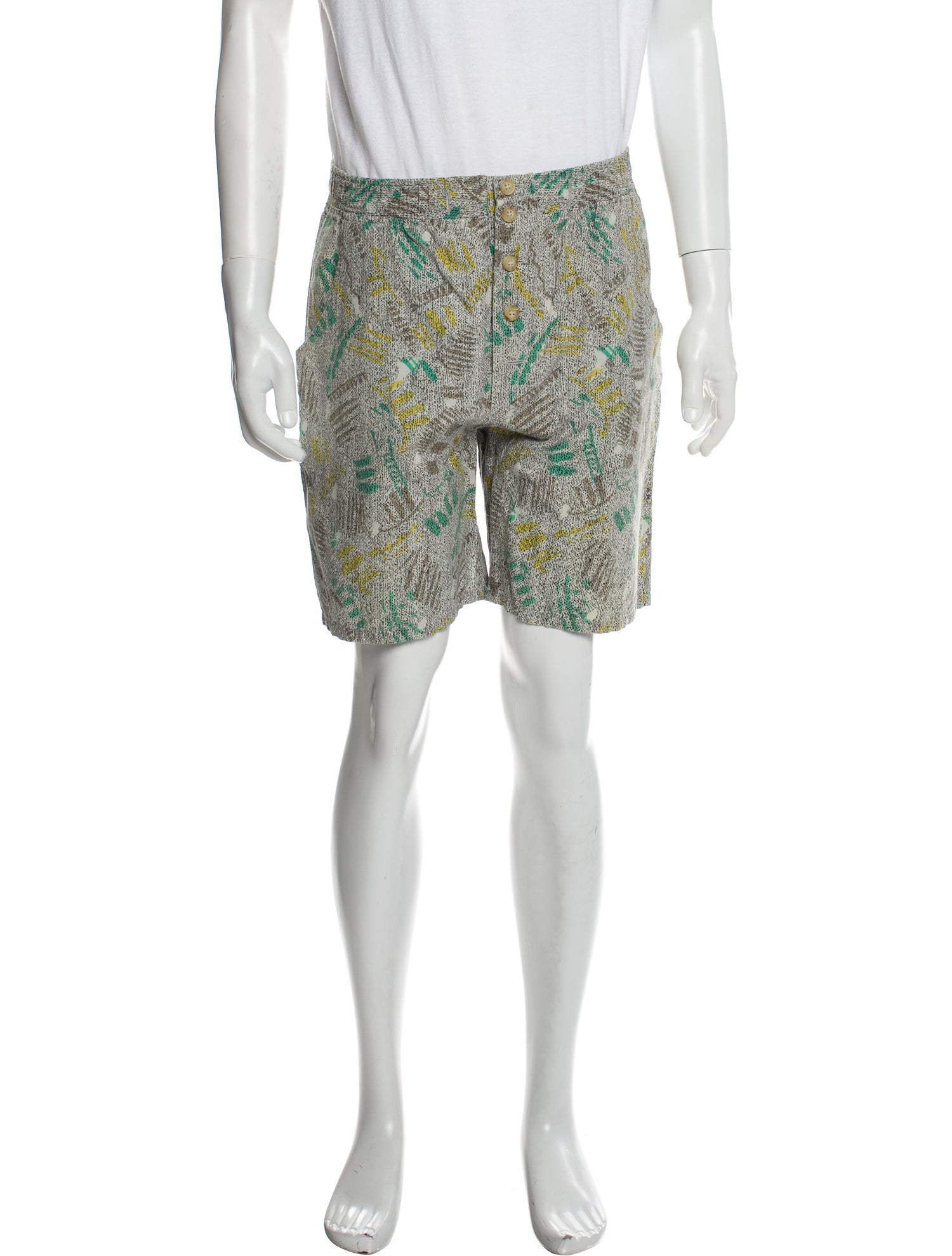 Missoni Sport Printed Jogger Shorts - Neutrals, 11.75" Rise Shorts ...