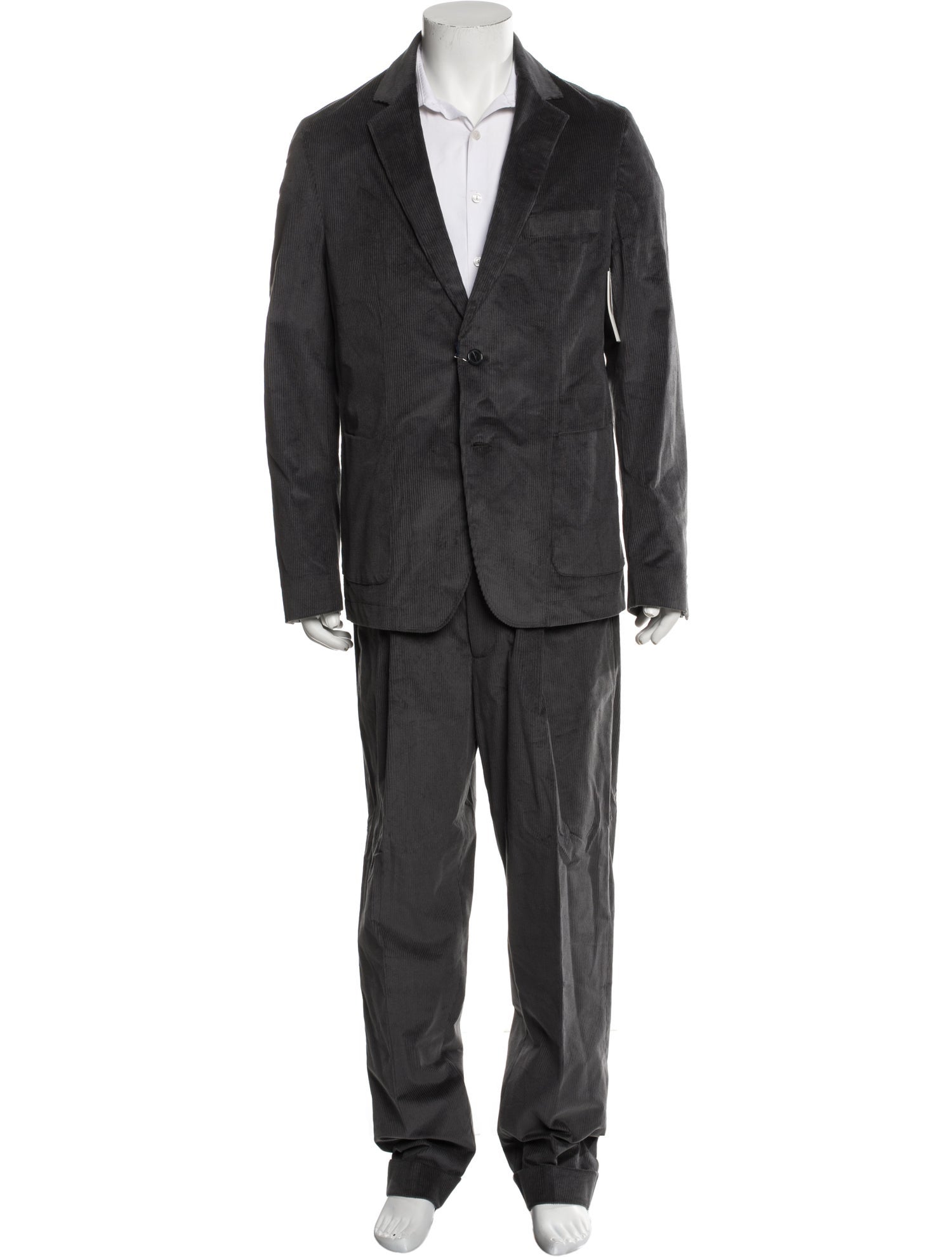 Mr. Porter Two-Piece Suit w/ Tags - Grey, 12.75" Rise Suiting, Clothing ...