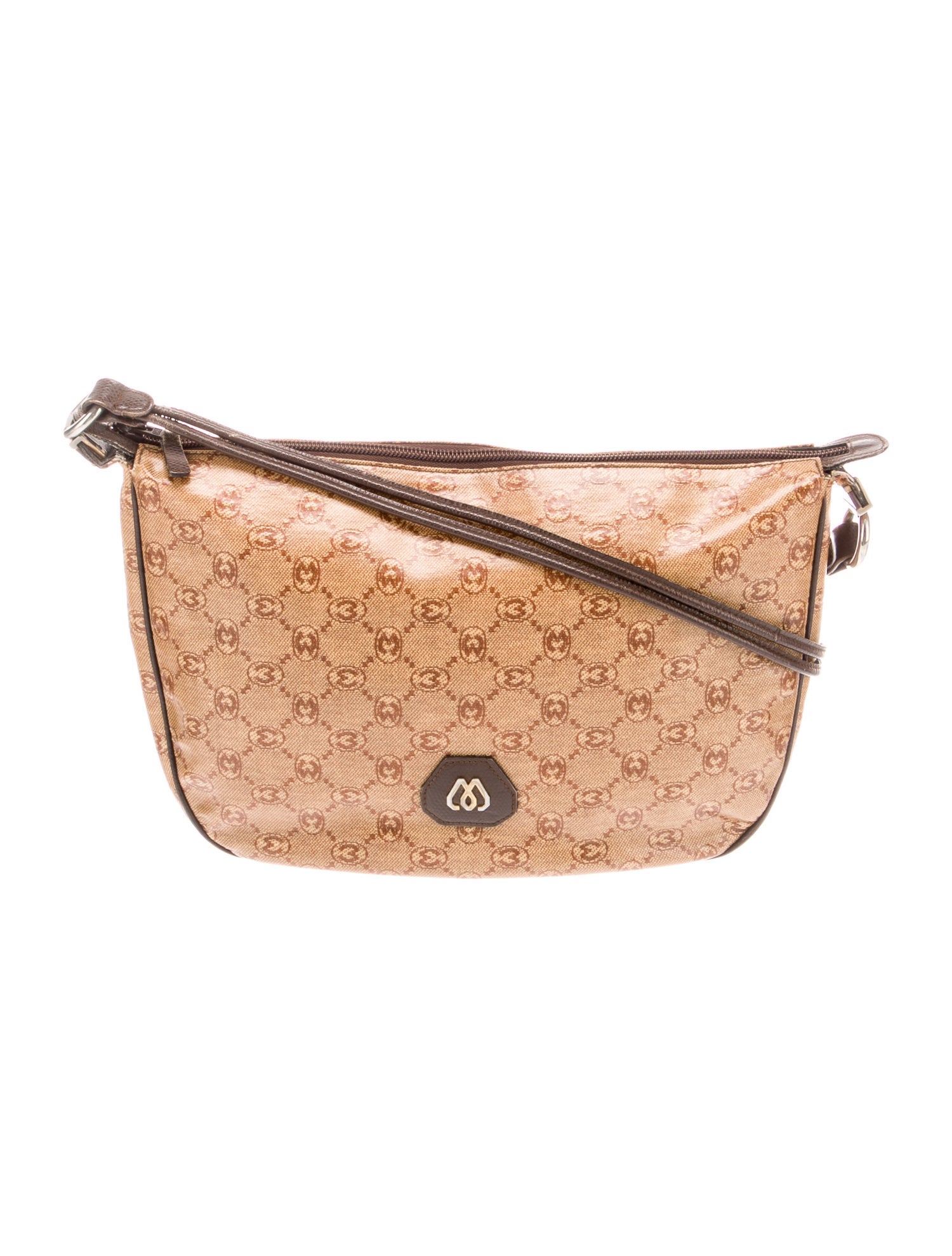 Morabito Paris Leather Messenger Bag - Brown Crossbody Bags, Handbags ...