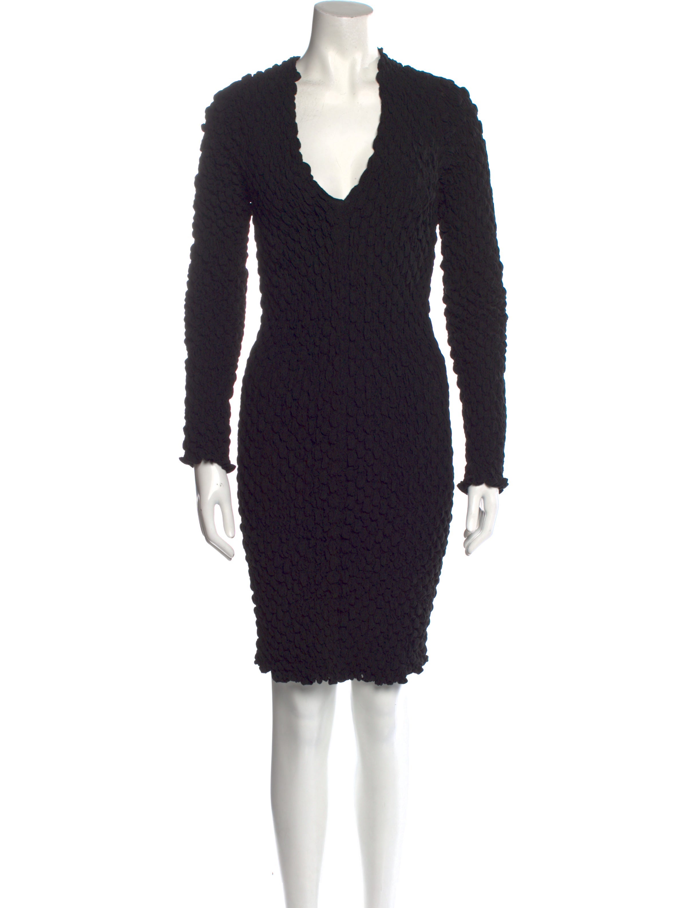 McQ Alexander McQueen 2022 Knee-Length Dress w/ Tags - Black Dresses ...