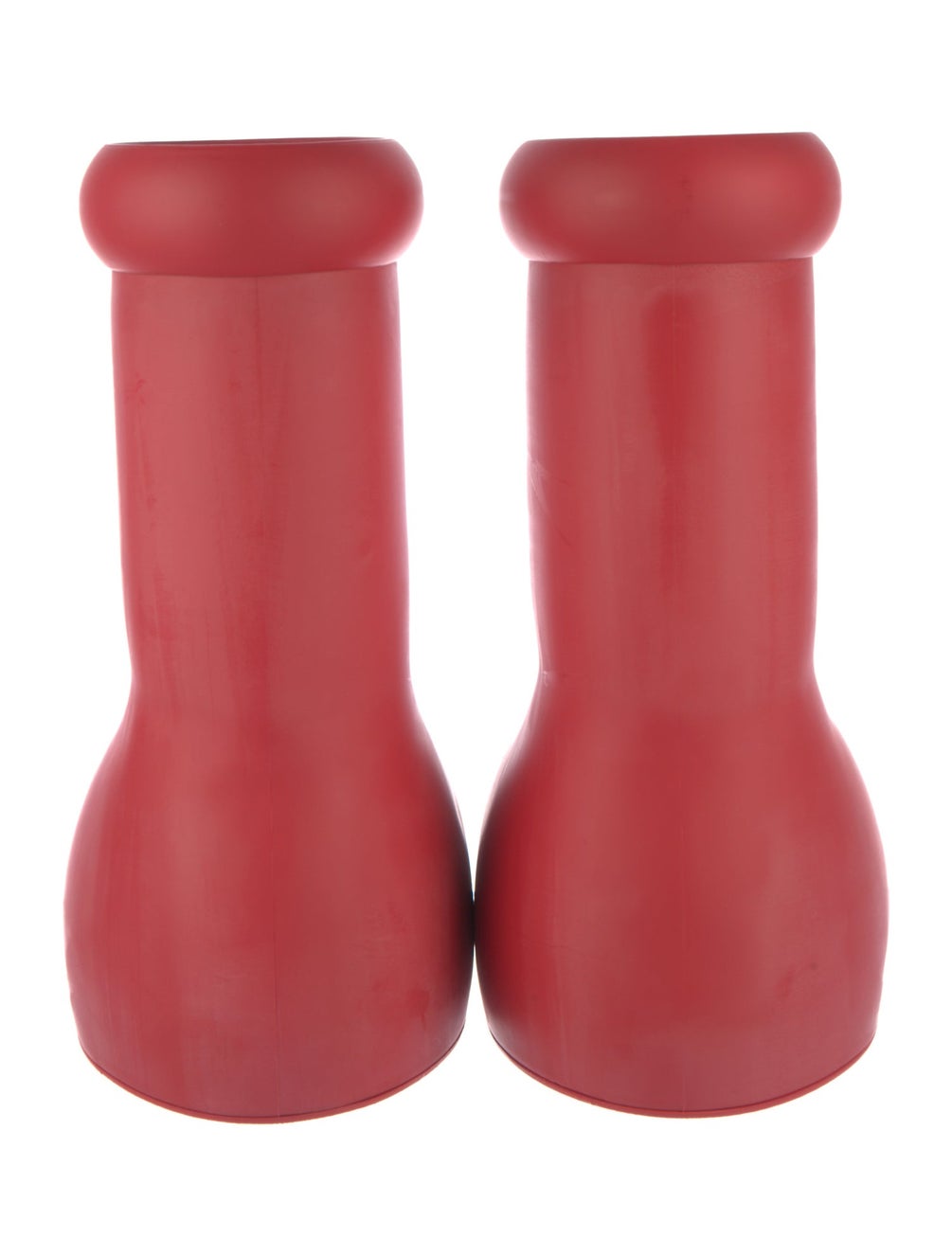 MSCHF Rubber Rain Boots - Red Boots, Shoes - WMSCF20109 | The RealReal