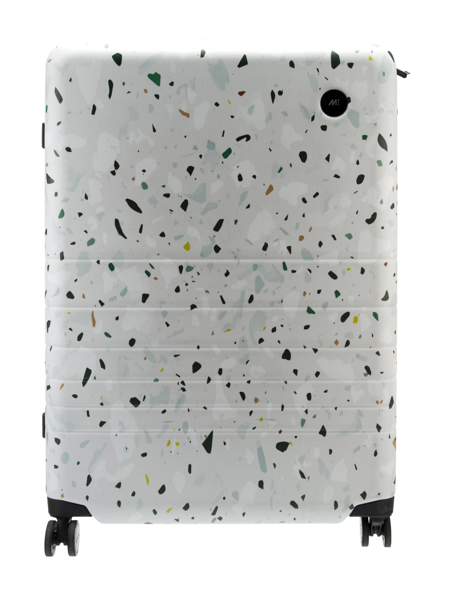 Monos Patterned Rolling Suitcase - White Luggage and Travel, Handbags ...