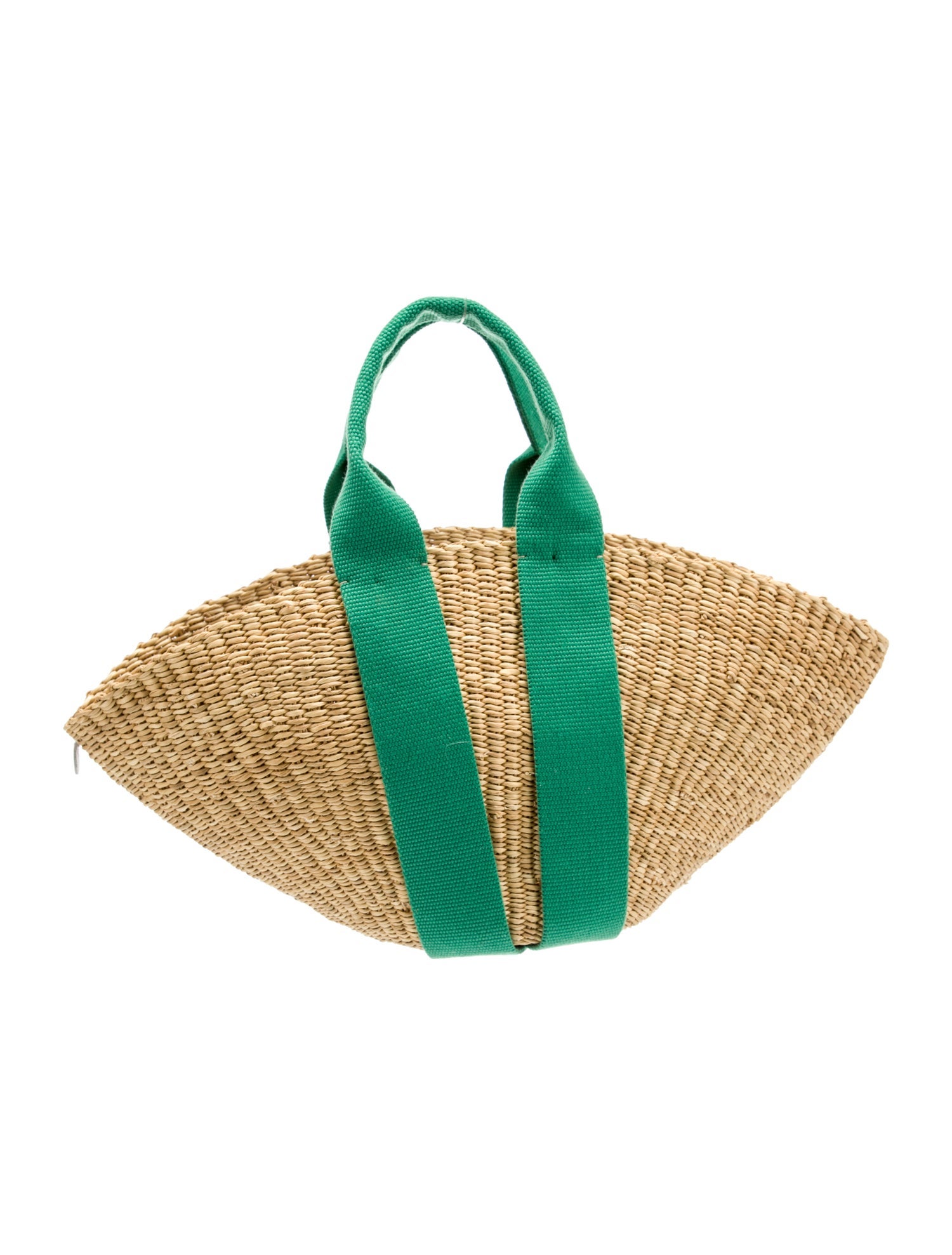 Muun Straw Top Handle Bag w/ Tags - Neutrals Bucket Bags, Handbags ...