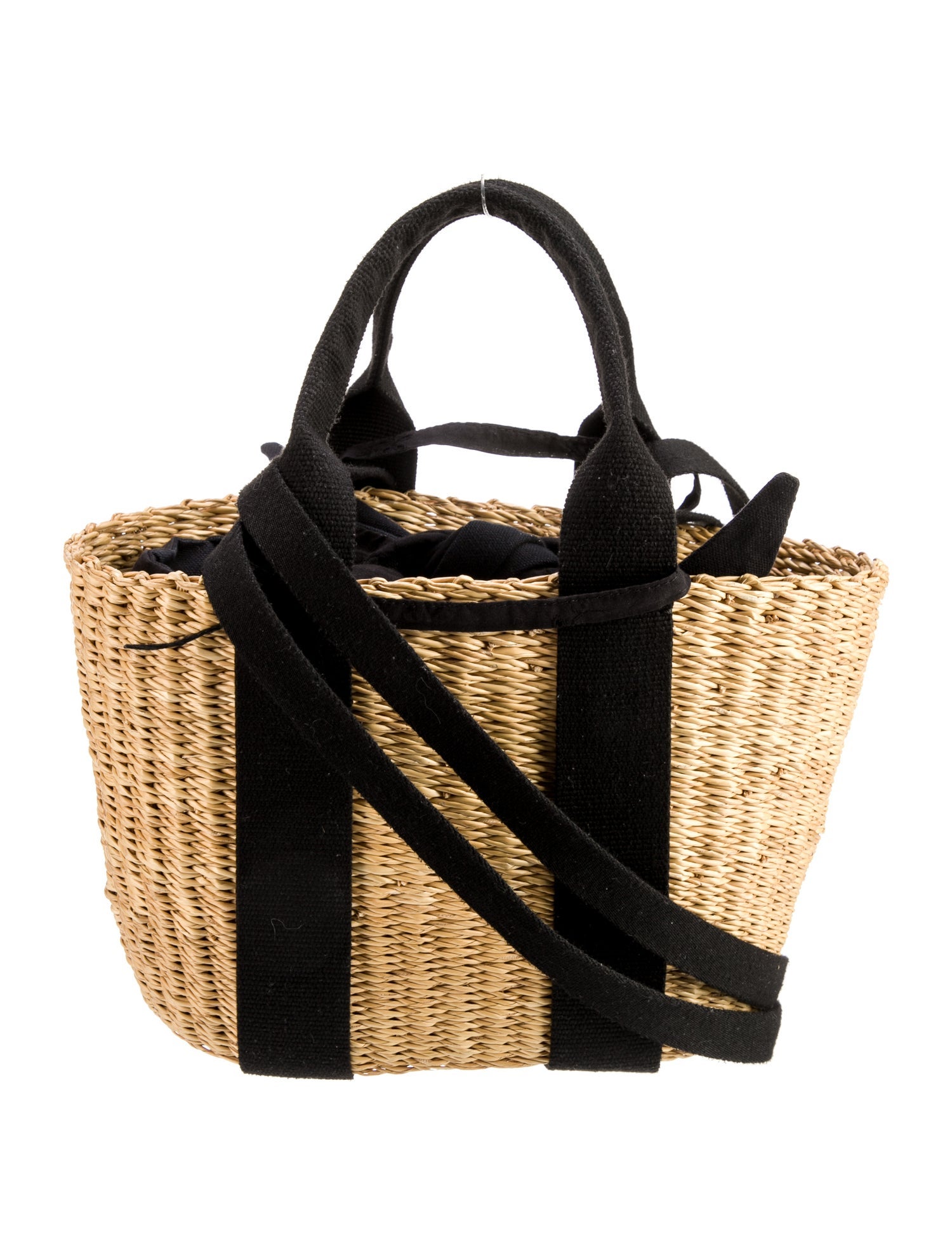 Muun Straw Top Handle Bag - Neutrals Handle Bags, Handbags - WMUUN20419 ...