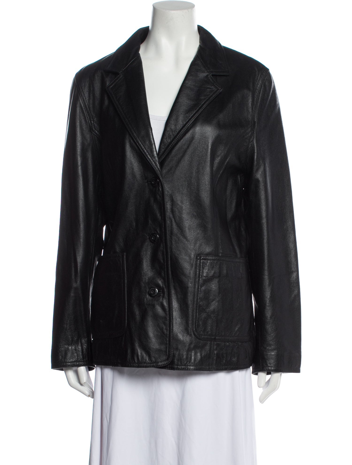 Maxima Wilsons Leather Collaboration Leather Jacket - Black Jackets ...