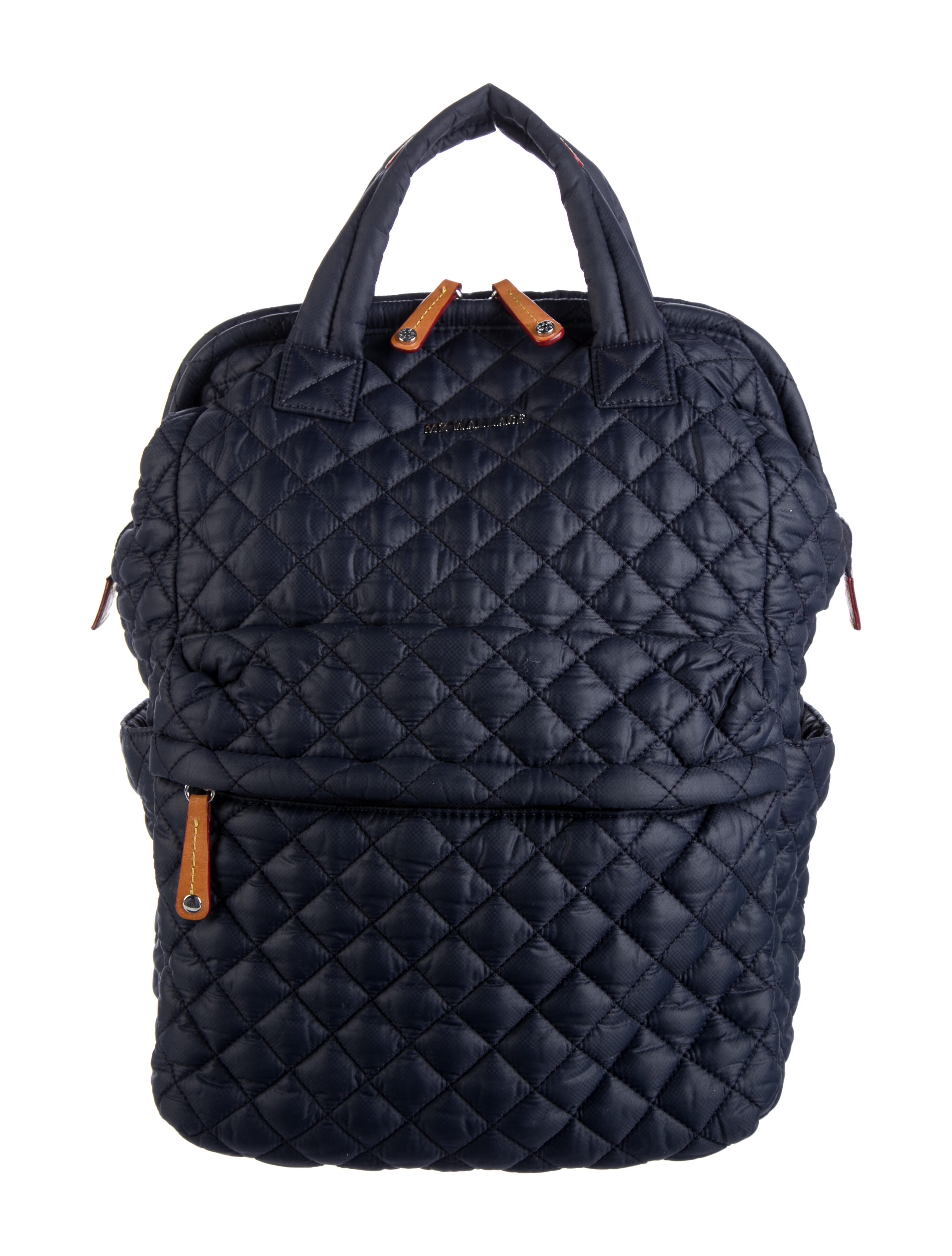 MZ Wallace Quilted Nylon Backpack - Blue Backpacks, Handbags ...
