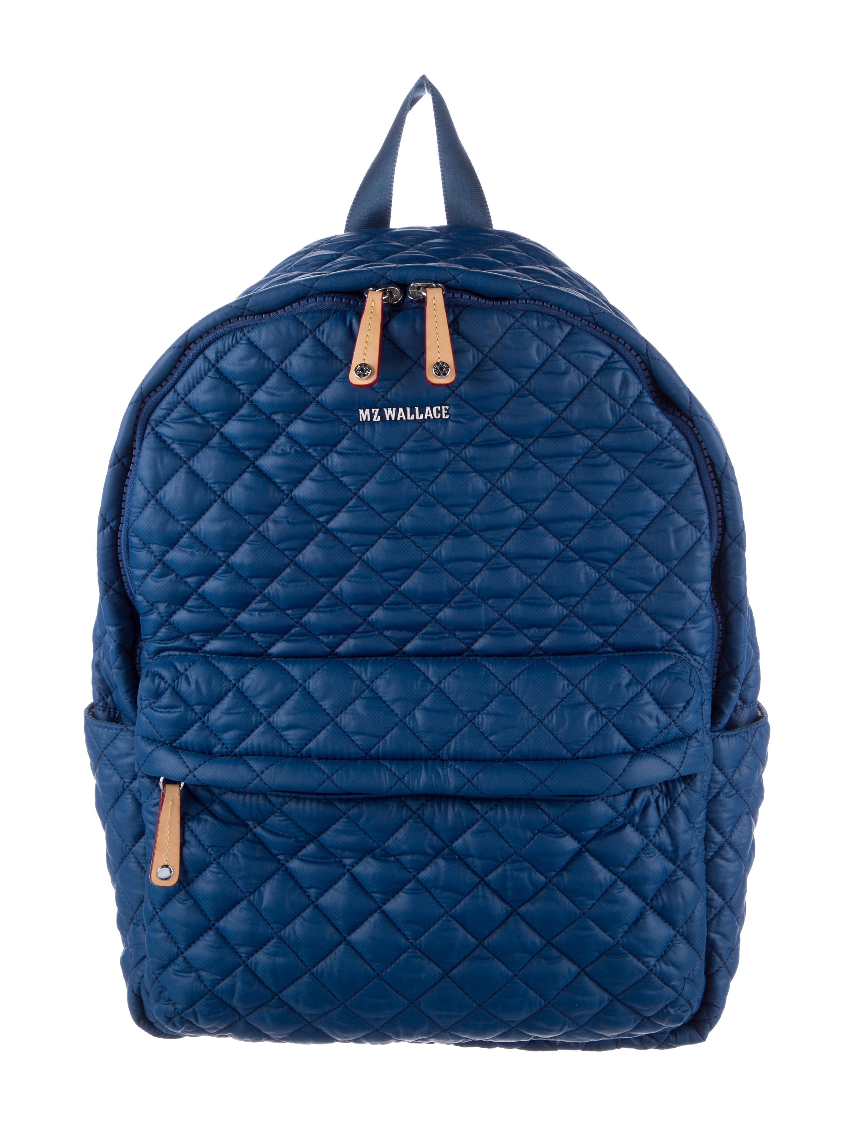 MZ Wallace Quilted Nylon Backpack - Blue Backpacks, Handbags ...