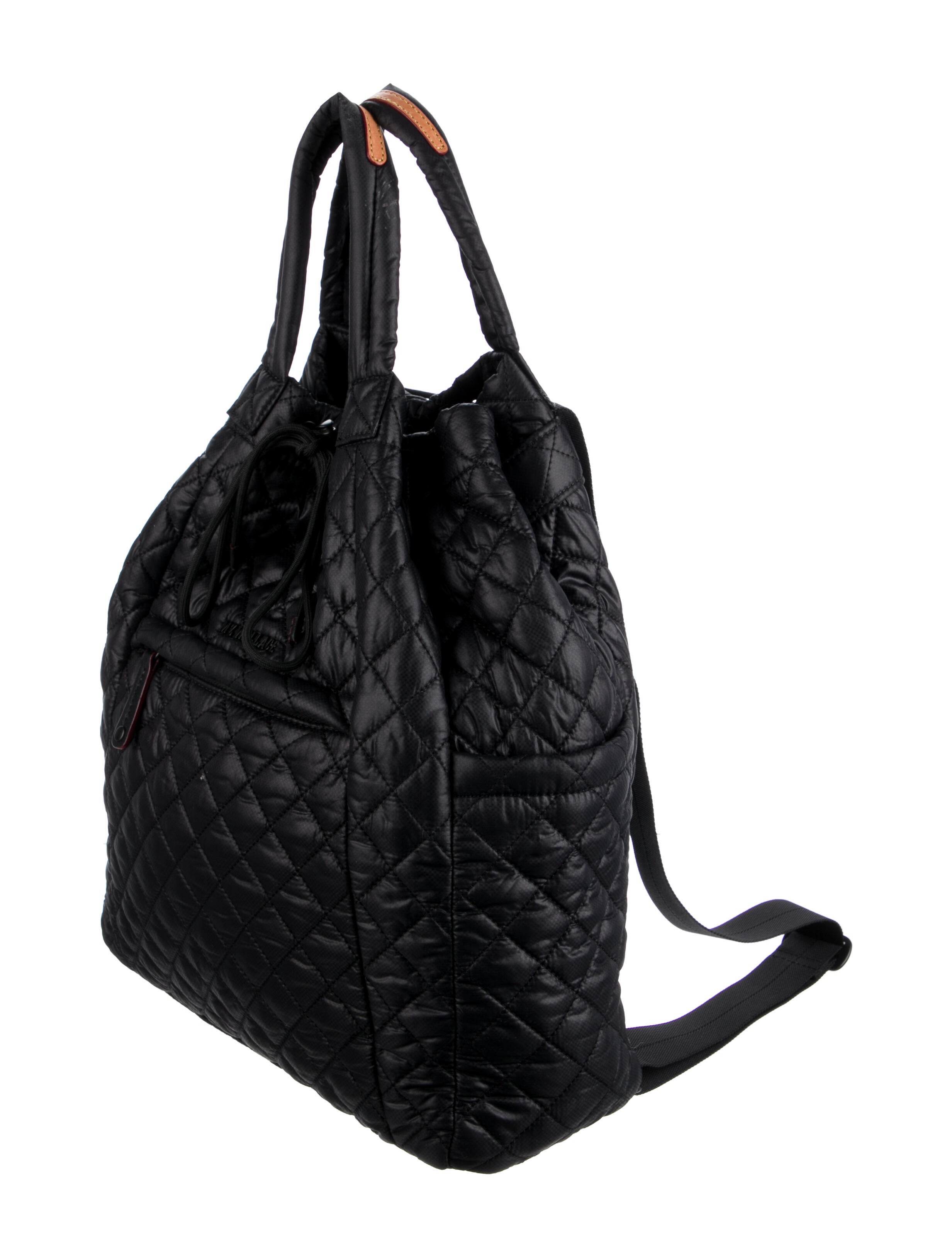 MZ Wallace Metro Convertible Nylon Backpack - Black Backpacks, Handbags ...