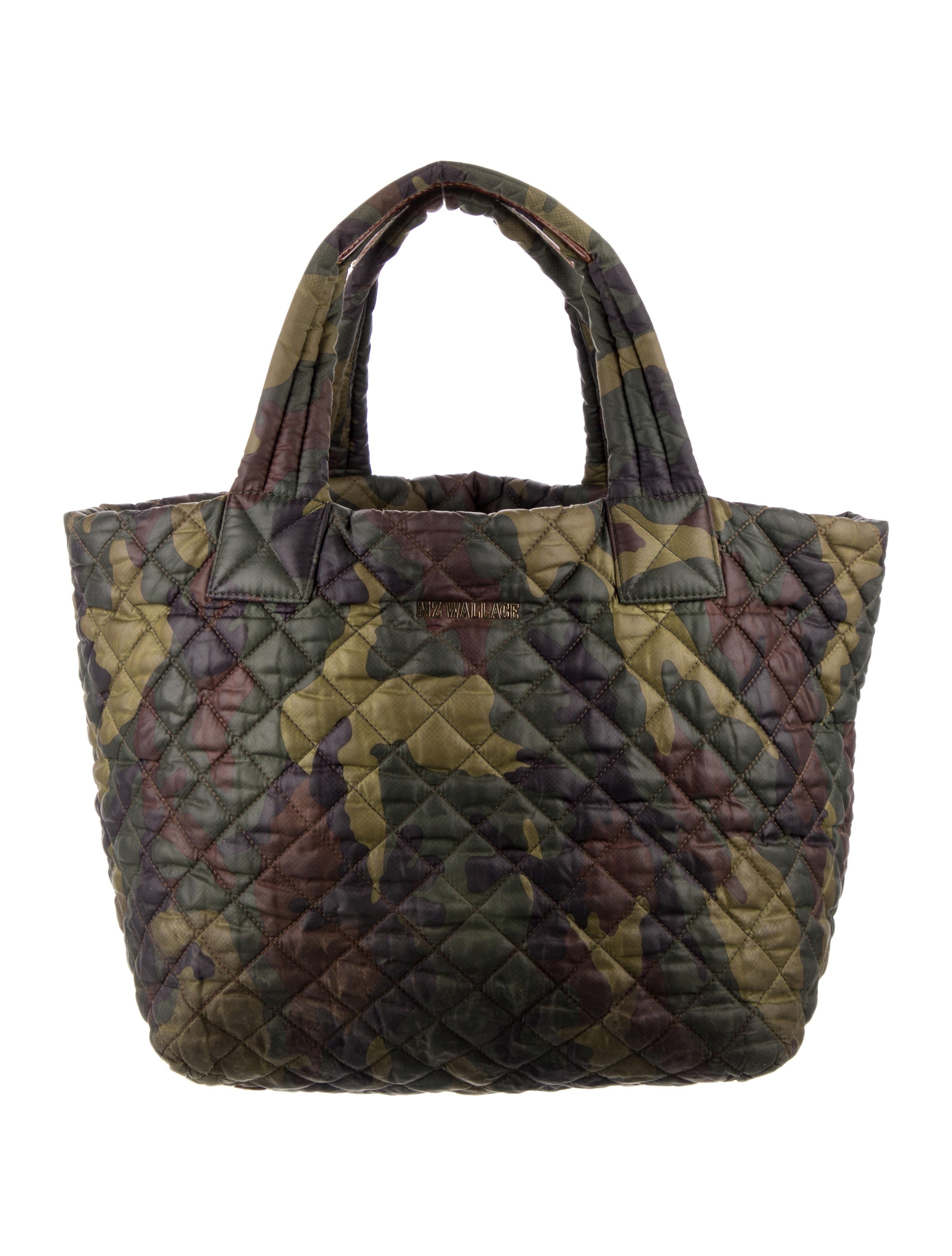 MZ Wallace Quilted Nylon Tote - Green Totes, Handbags - WMZWA33066 ...