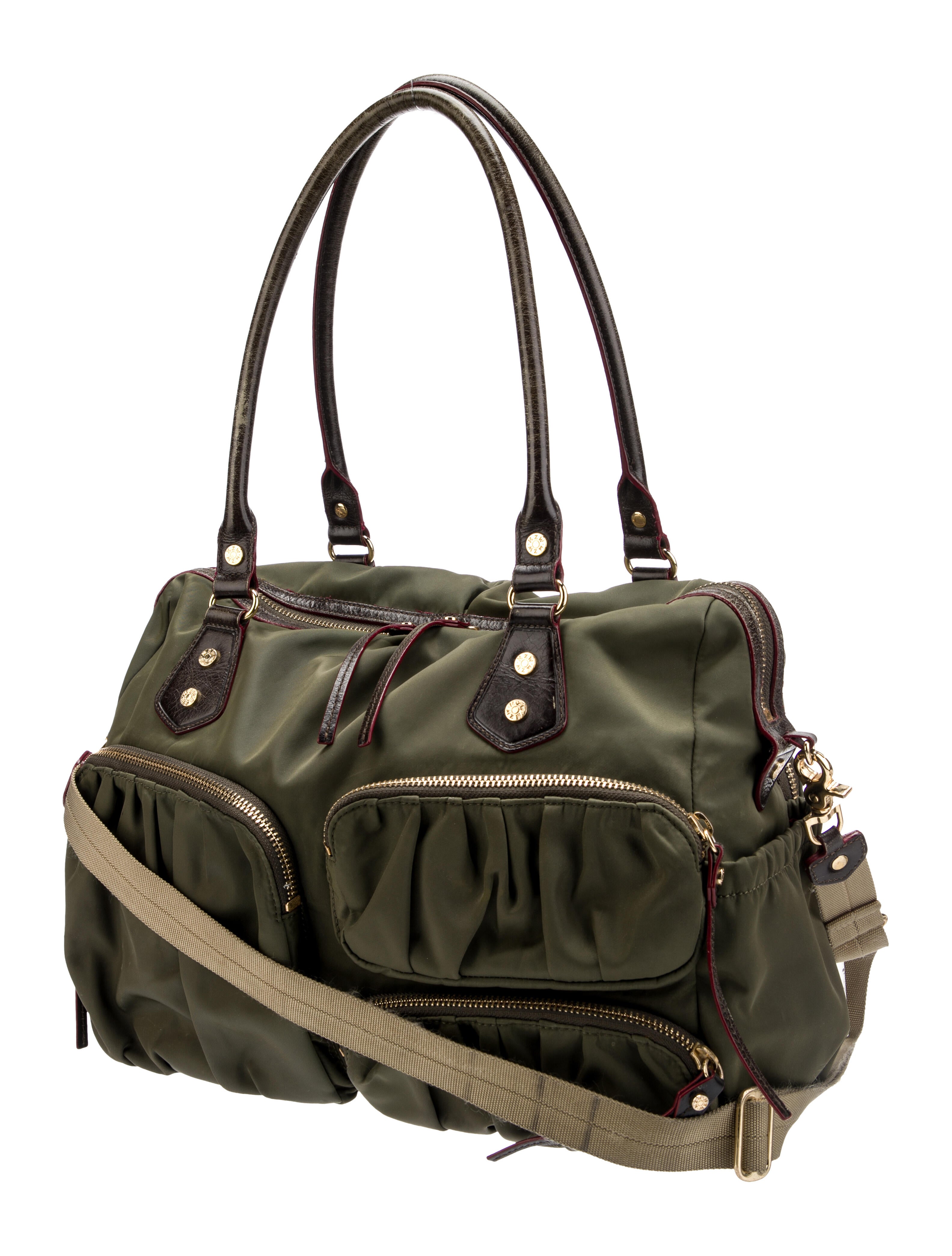 MZ Wallace Nylon Shoulder Bag - Green Shoulder Bags, Handbags ...