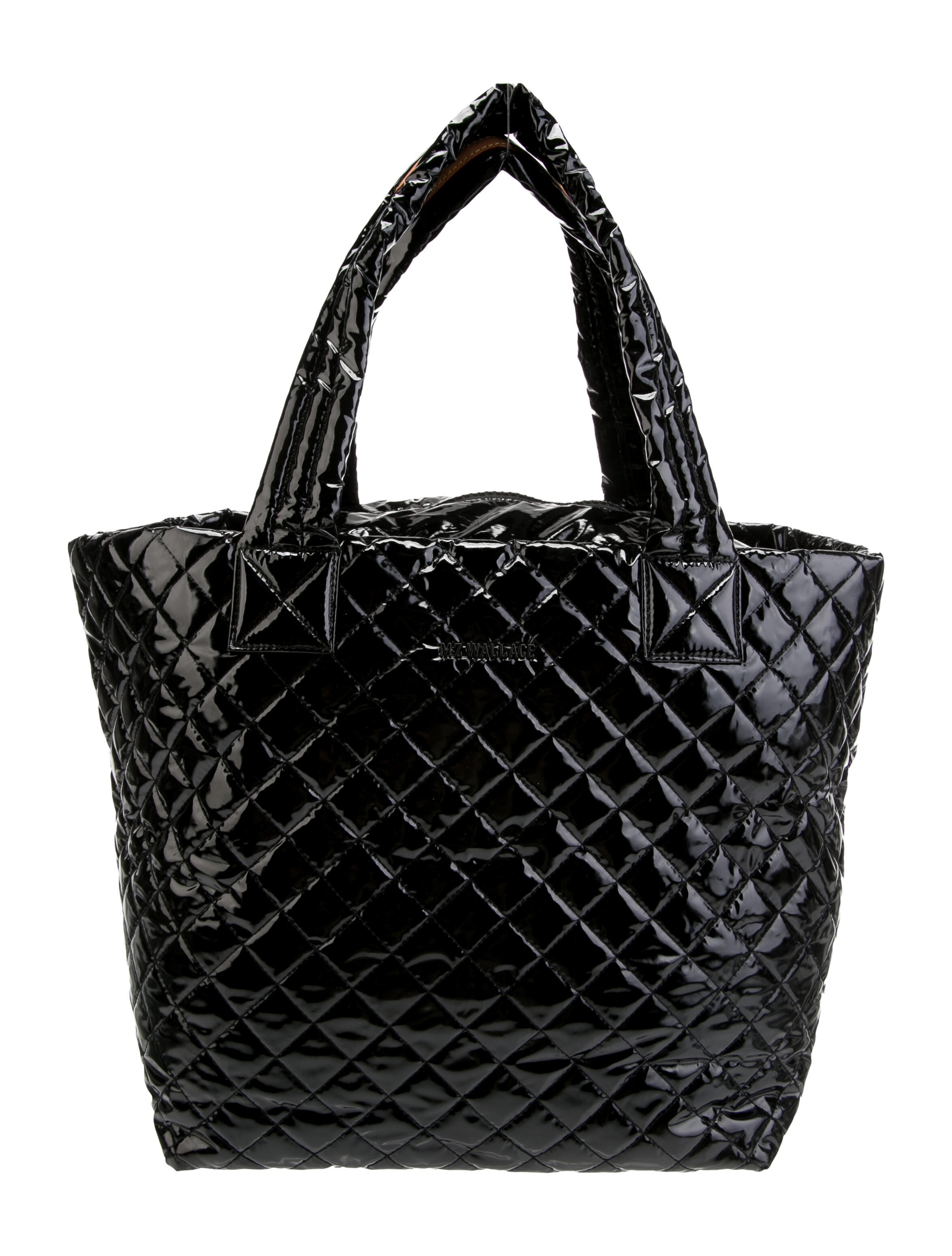 MZ Wallace Quilted Rubber Tote Bag - Black Totes, Handbags - WMZWA38800 ...