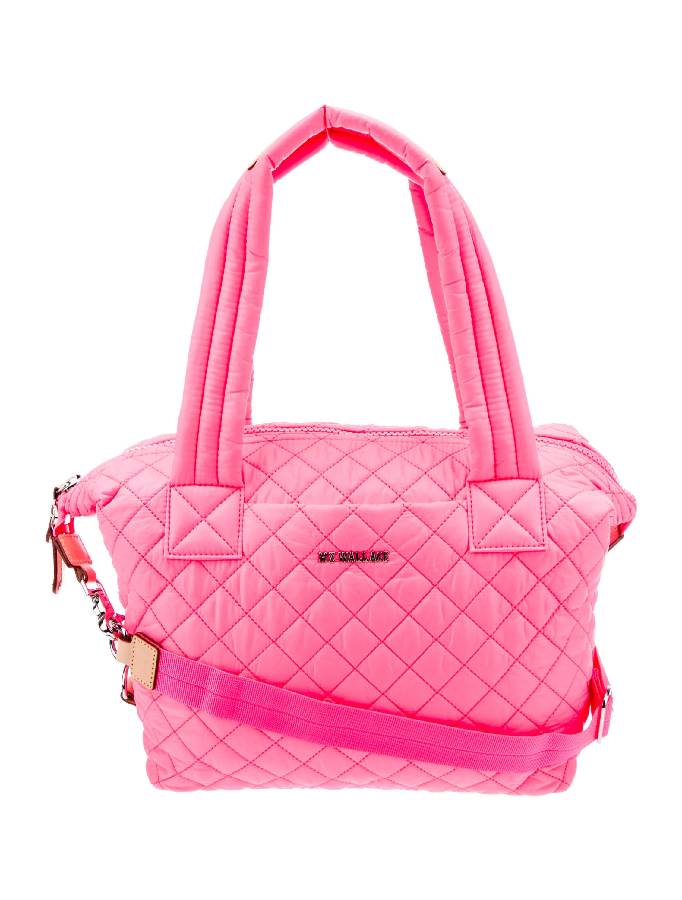 MZ Wallace Quilted Nylon Tote - Pink Totes, Handbags - WMZWA38366 | The ...