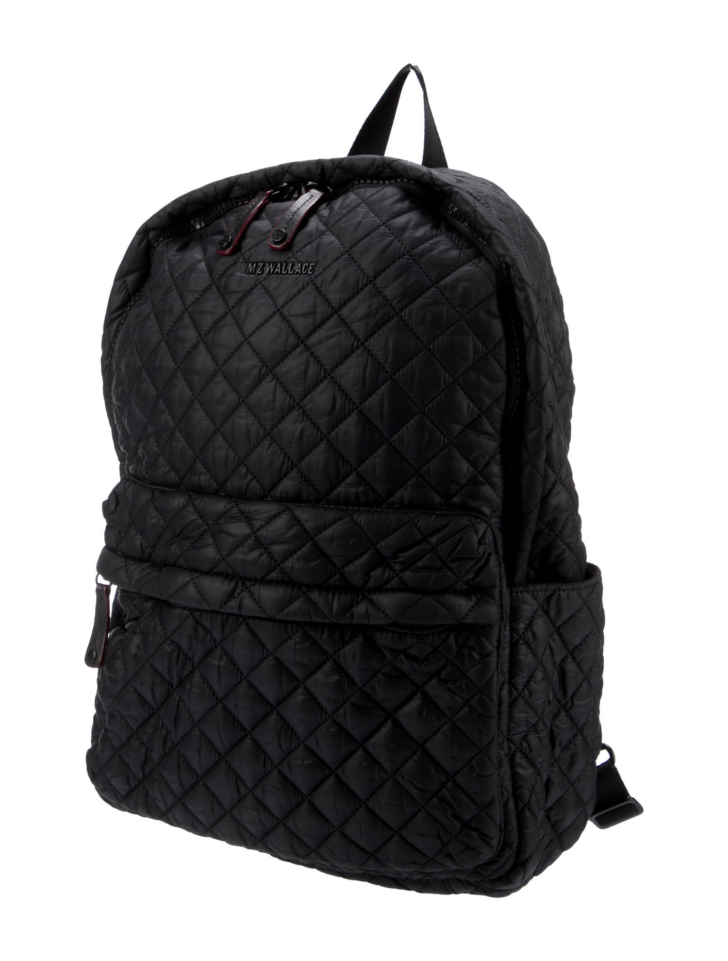 MZ Wallace Quilted Backpack - Black Backpacks, Handbags - WMZWA39588 ...