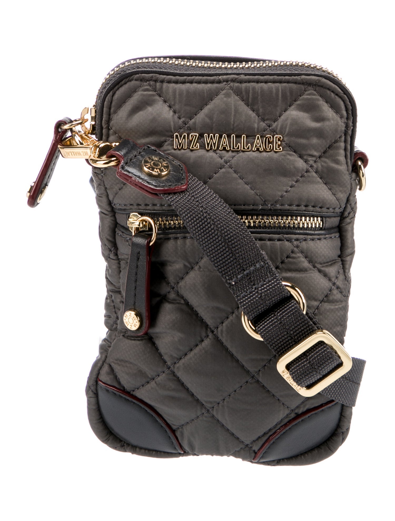MZ Wallace Nylon Crossbody Bag - Grey Crossbody Bags, Handbags ...