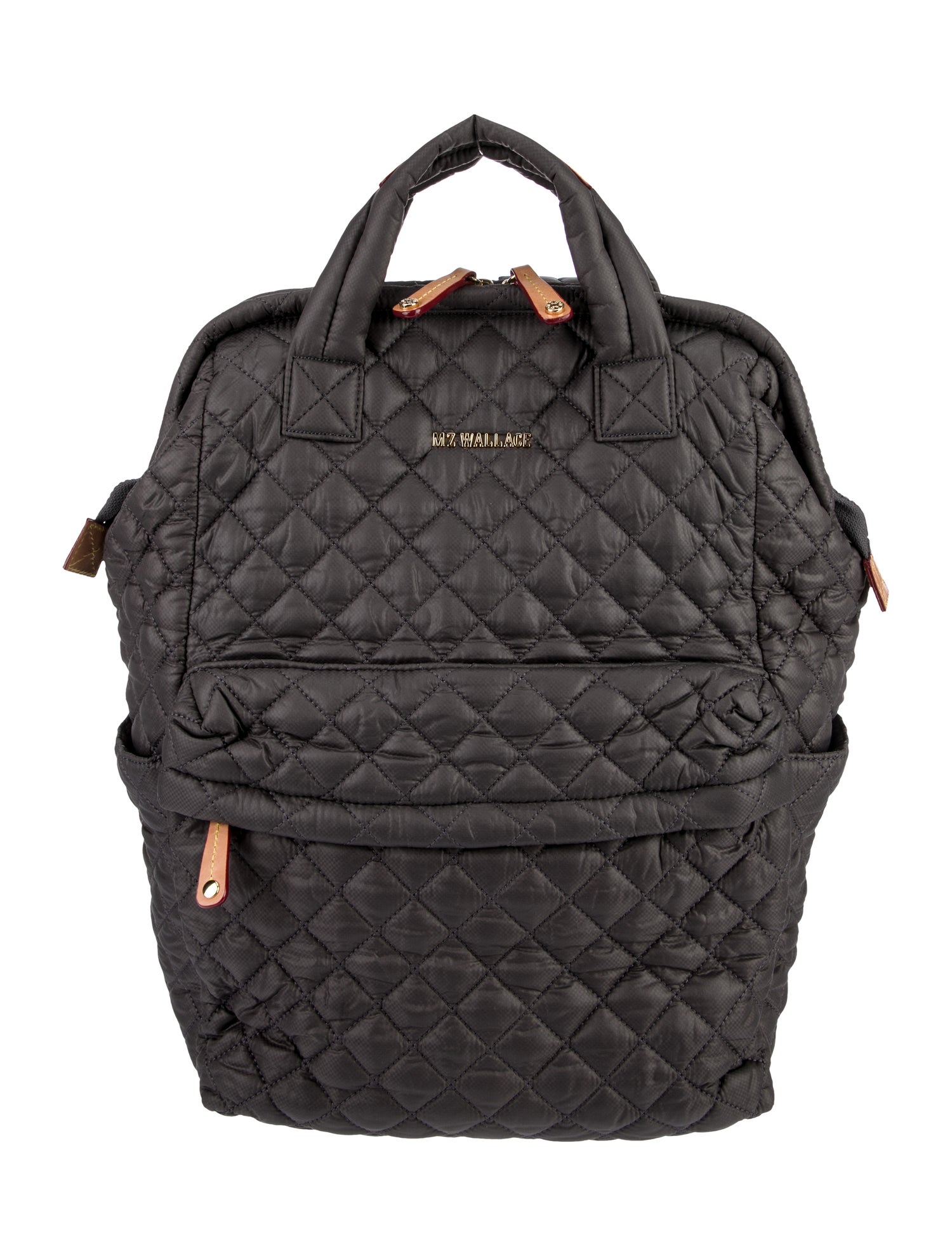MZ Wallace Quilted Nylon Backpack - Black Backpacks, Handbags ...