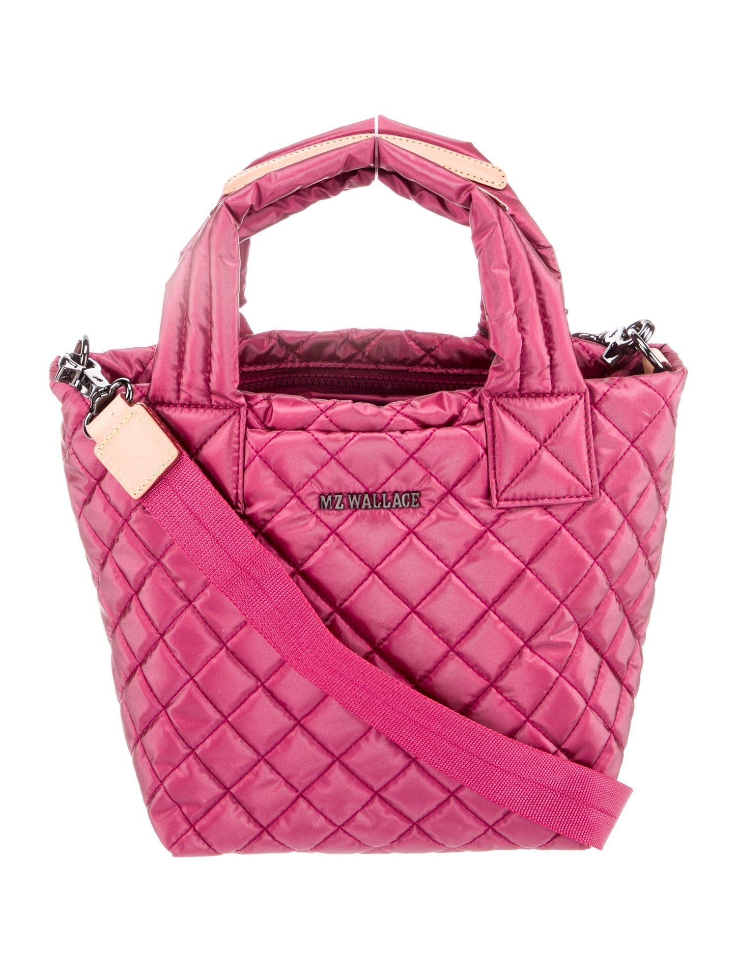 MZ Wallace Nylon Handle Bag - Pink Handle Bags, Handbags - WMZWA42304 ...