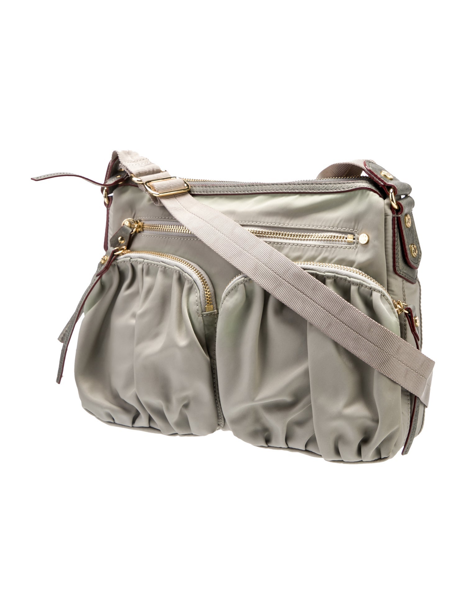 MZ Wallace Nylon Shoulder Bag - Red Shoulder Bags, Handbags ...