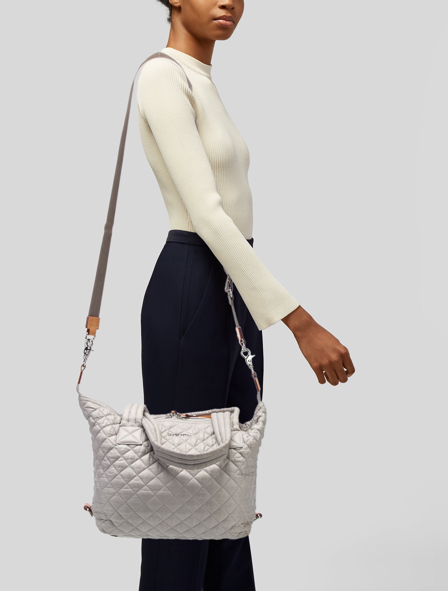 MZ Wallace Nylon Messenger Bag - Blue Totes, Handbags - WMZWA45983 ...