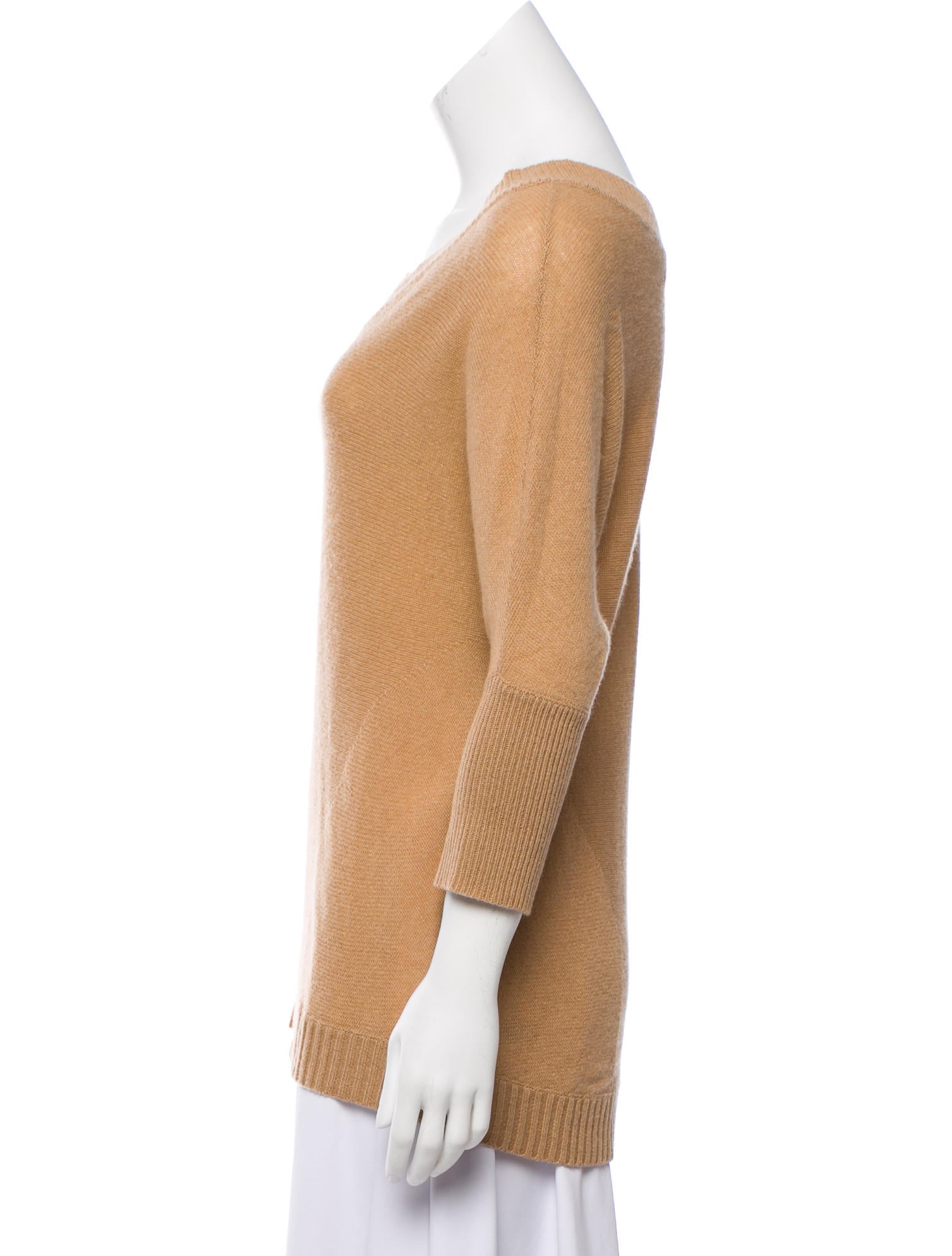 Magaschoni Cashmere Medium Knit Sweater - Neutrals Knitwear, Clothing ...