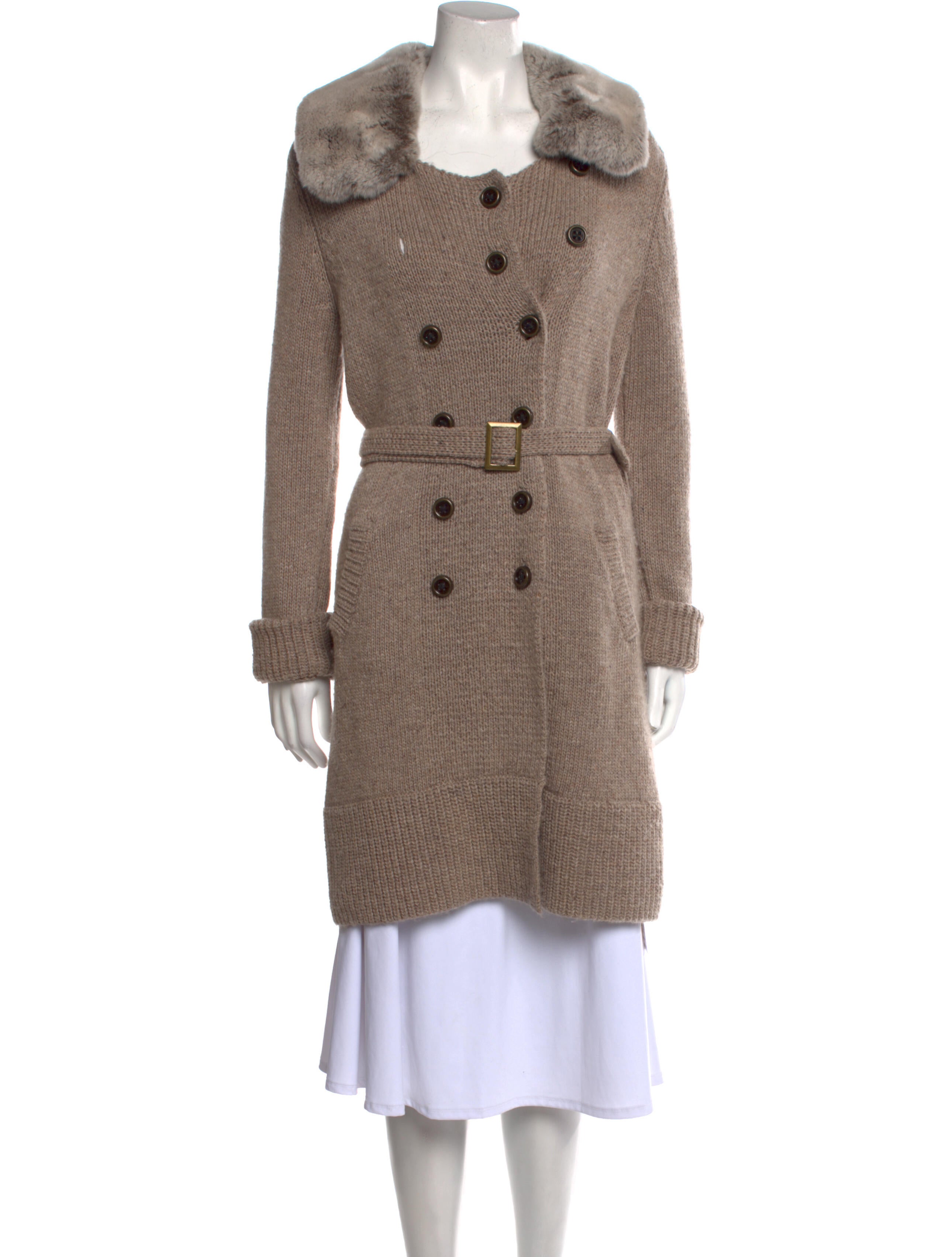 Magaschoni Sweater - Neutrals Knitwear, Clothing - WN146095 | The RealReal