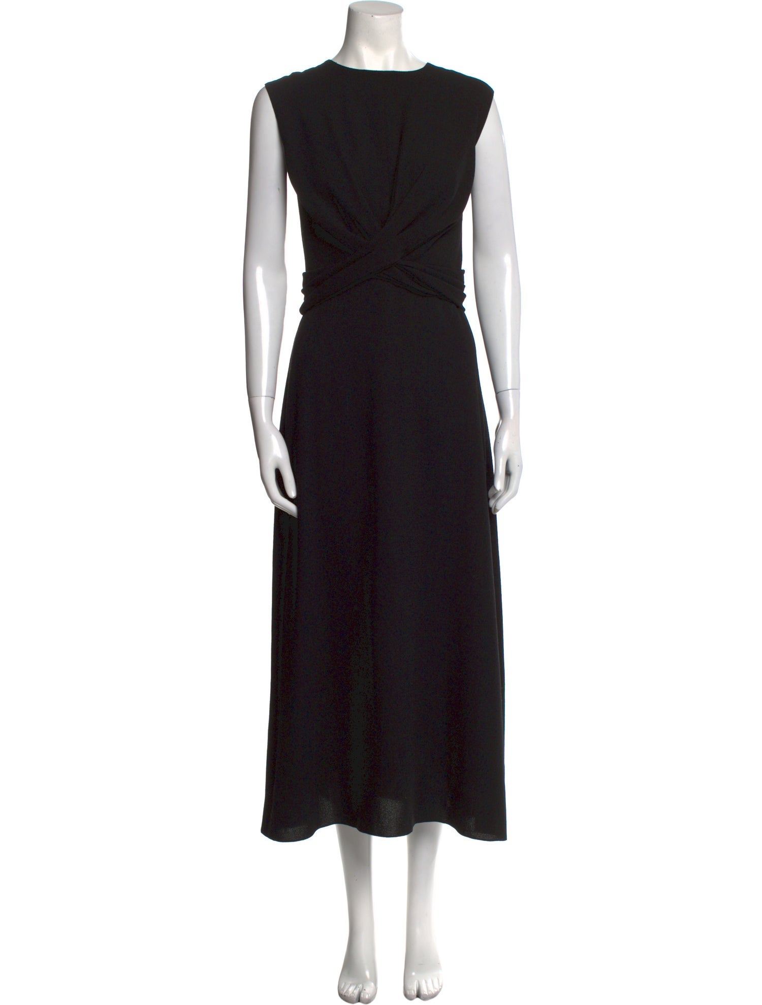 Partow Crew Neck Long Dress w/ Tags - Black Dresses, Clothing ...
