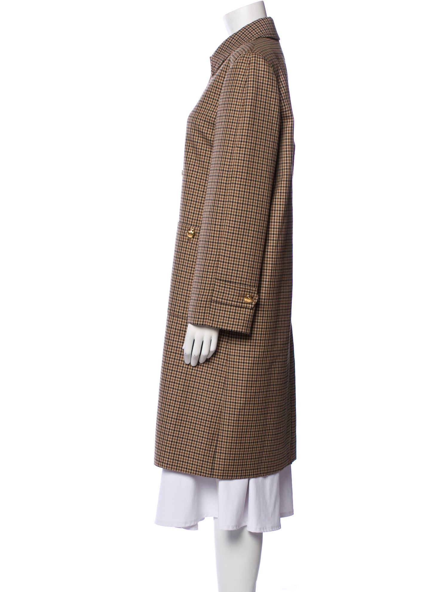 Max Mara Cashmere Trench Coat - Neutrals Coats, Clothing - MMA137888 | The RealReal