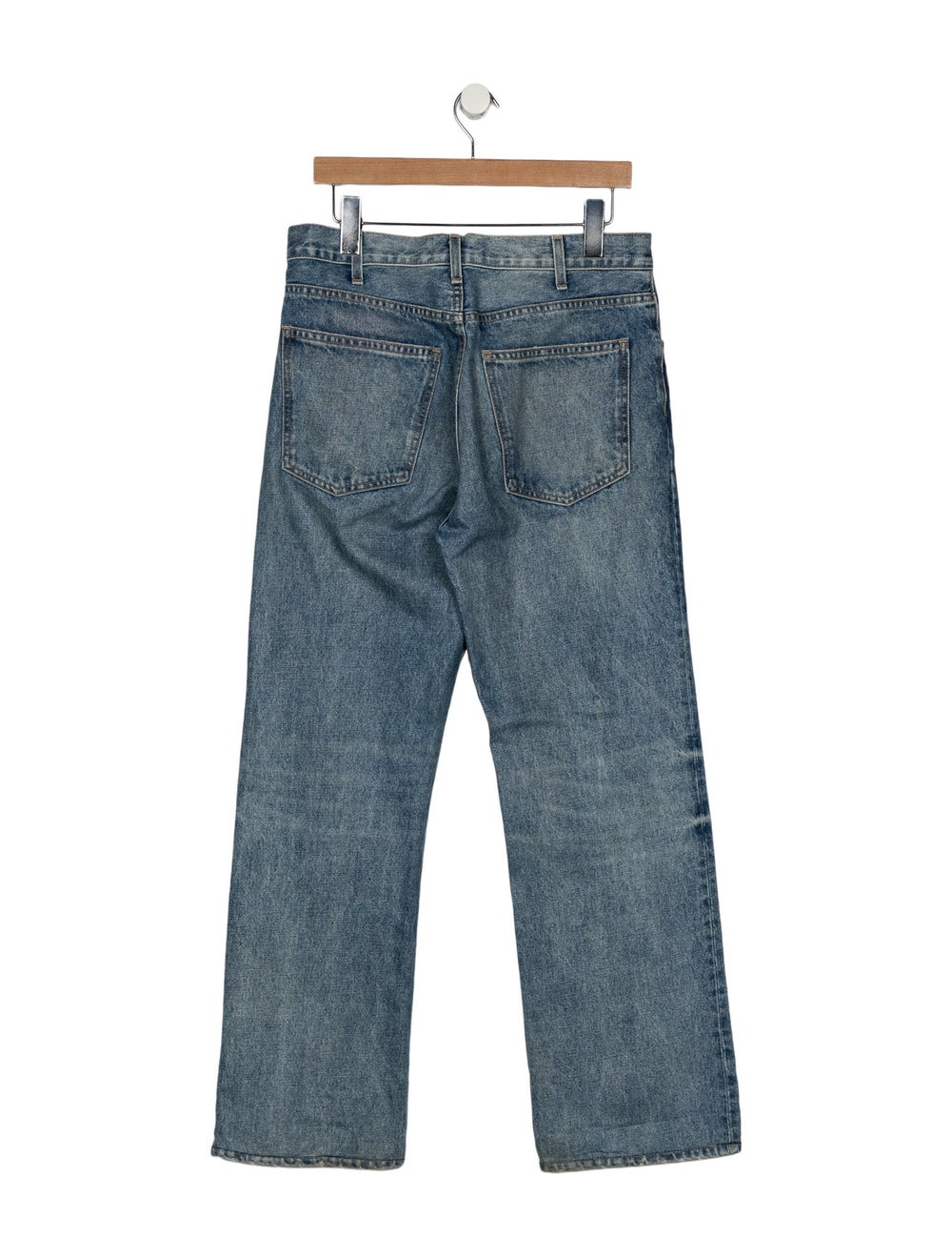 Nili Lotan High-Rise Wide Leg Jeans - Blue, 12" Rise Jeans, Clothing ...