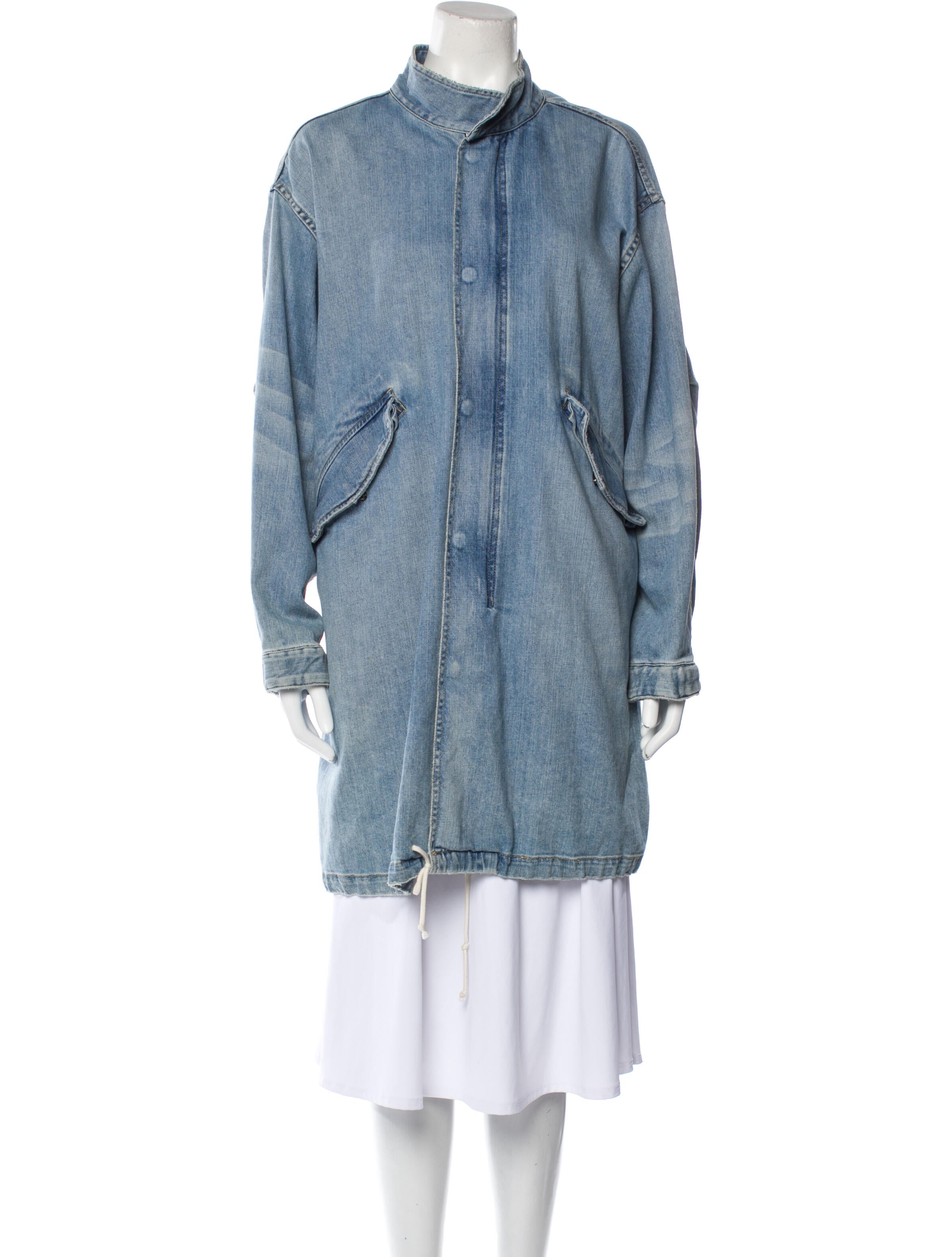 Nili Lotan Denim Jacket - Blue Jackets, Clothing - WN585578 | The RealReal