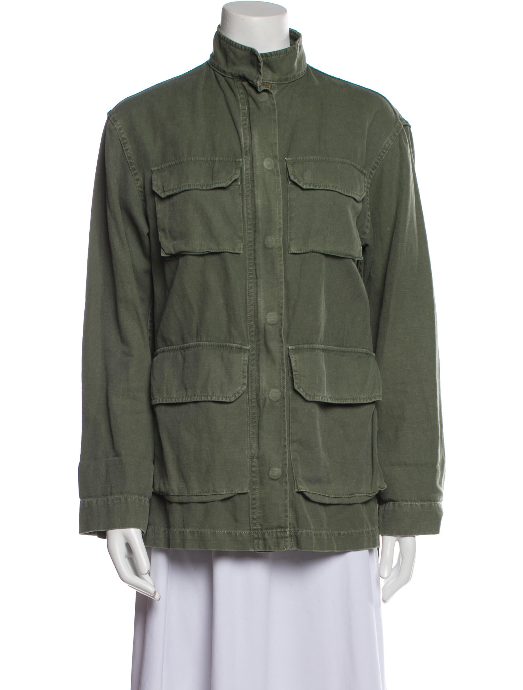 Nili Lotan Utility Jacket - Green Jackets, Clothing - WN587443 | The ...