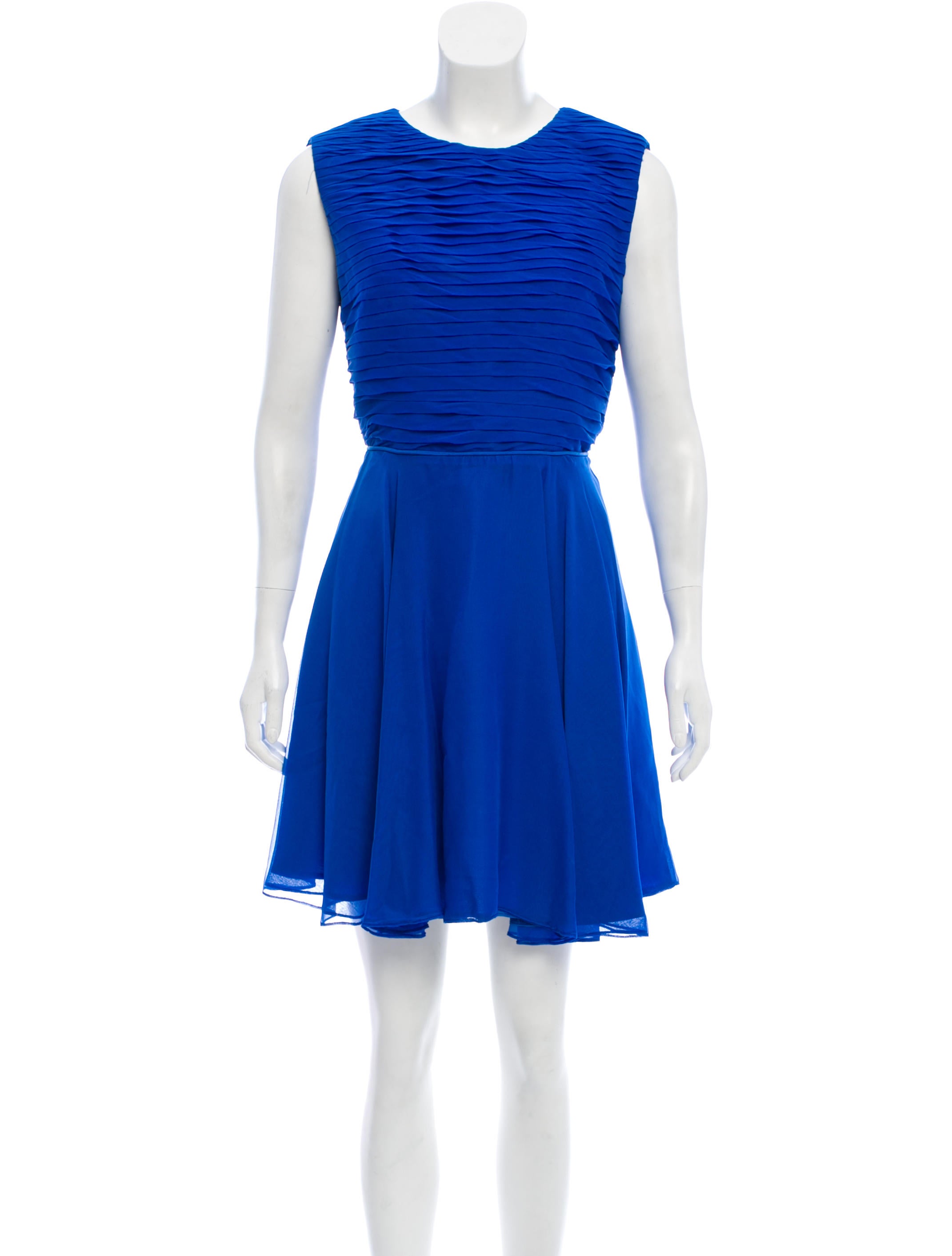 Nonoo Silk Horizontal-Pleat Dress - Clothing - WN720177 | The RealReal