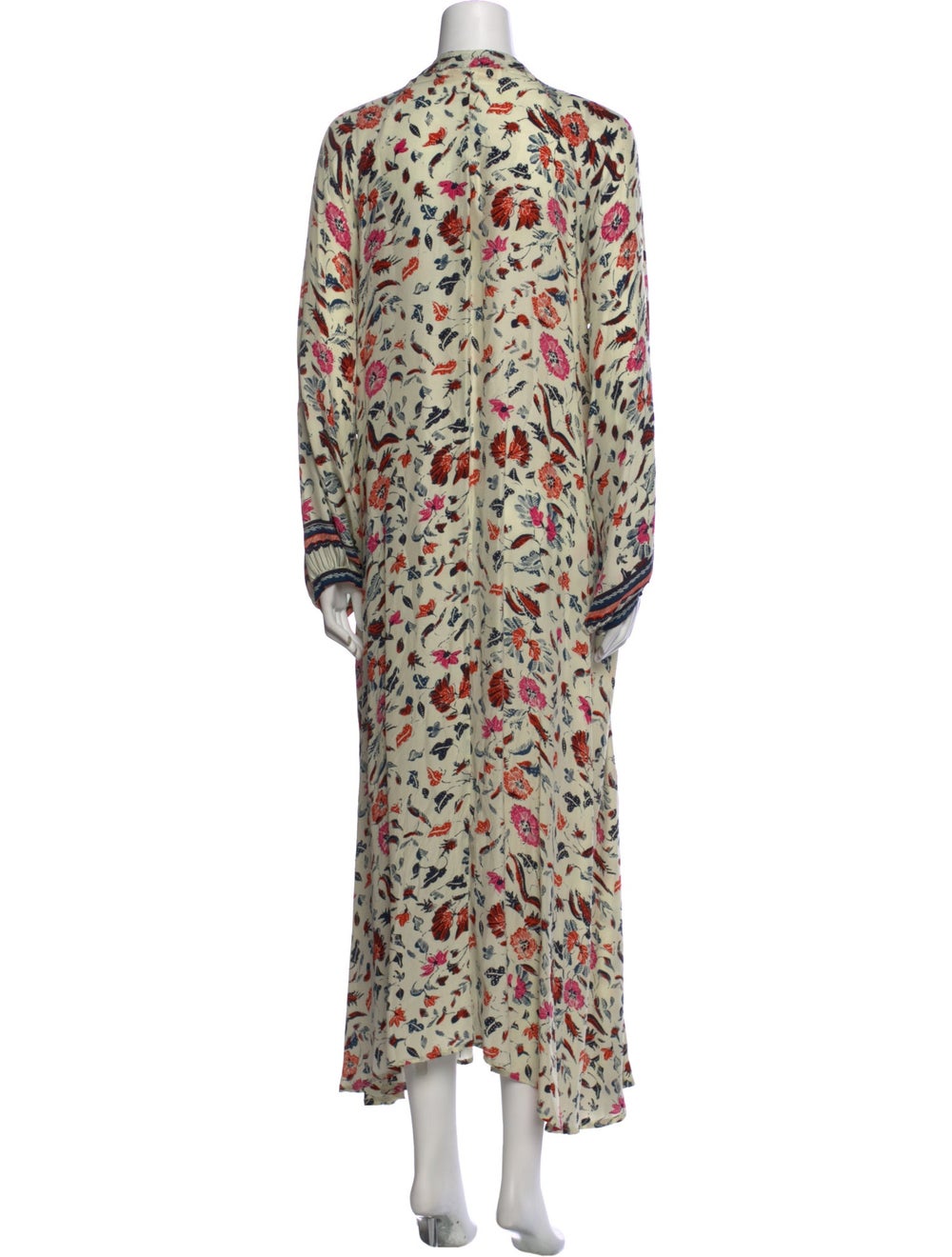 Natalie Martin Silk Long Dress - Neutrals Dresses, Clothing ...