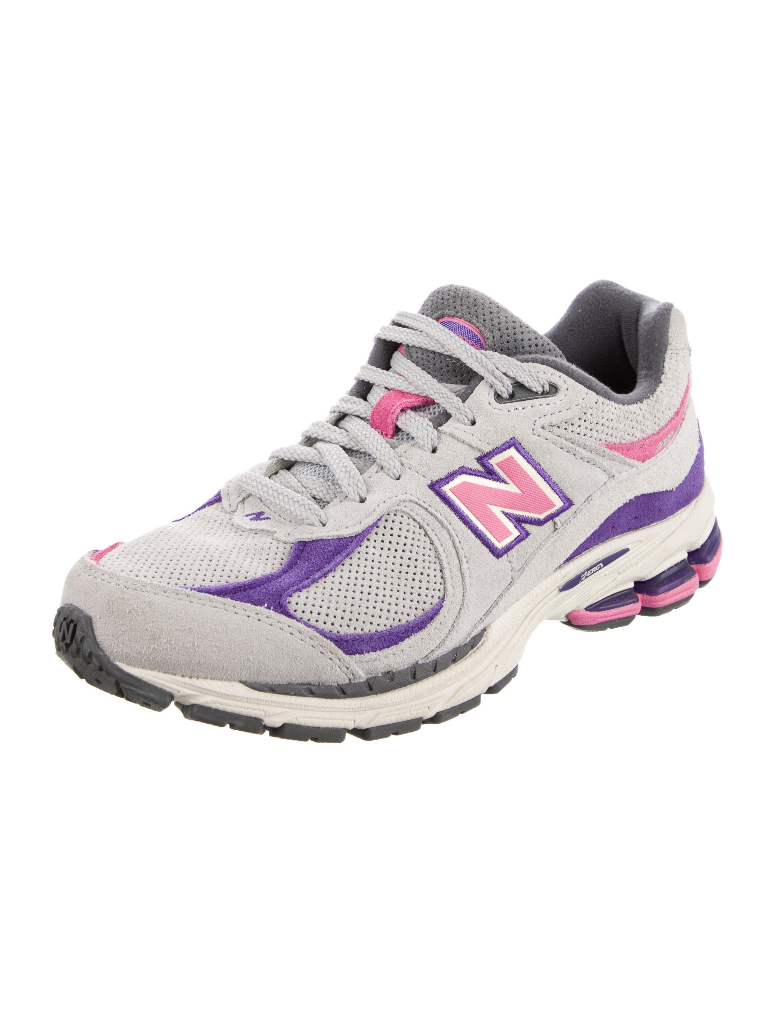 New Balance x J. Crew 2002R 'Rain Cloud Prism Purple' Athletic Sneakers ...