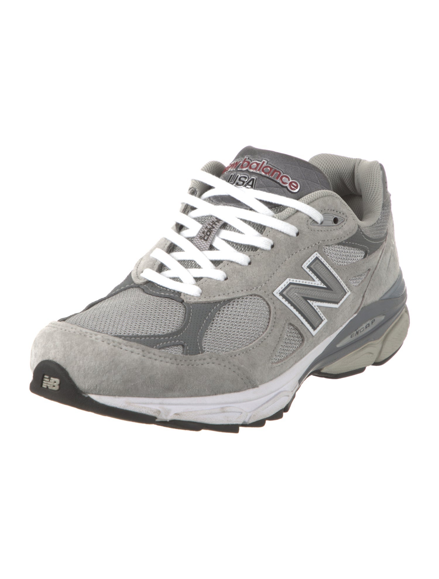 New Balance Suede Athletic Sneakers - Grey Sneakers, Shoes - WNBLN29301 ...