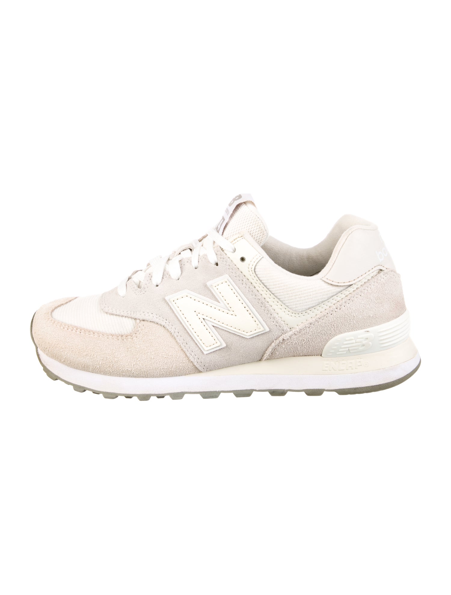 New Balance Suede Athletic Sneakers - Grey Sneakers, Shoes - WNBLN29740 ...