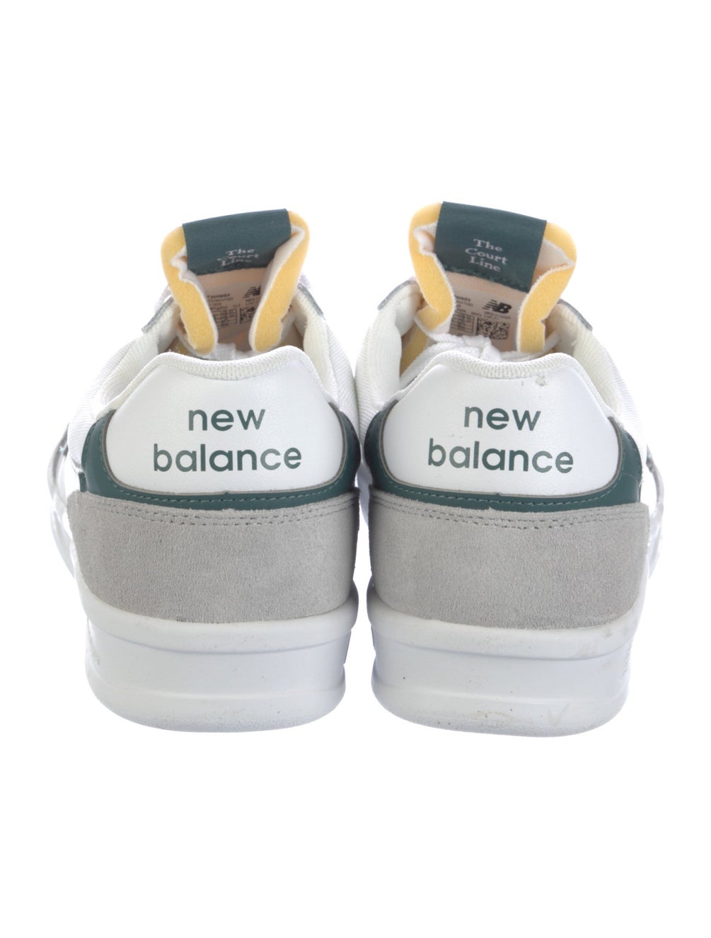 New Balance Leather Printed Sneakers - Green Sneakers, Shoes ...