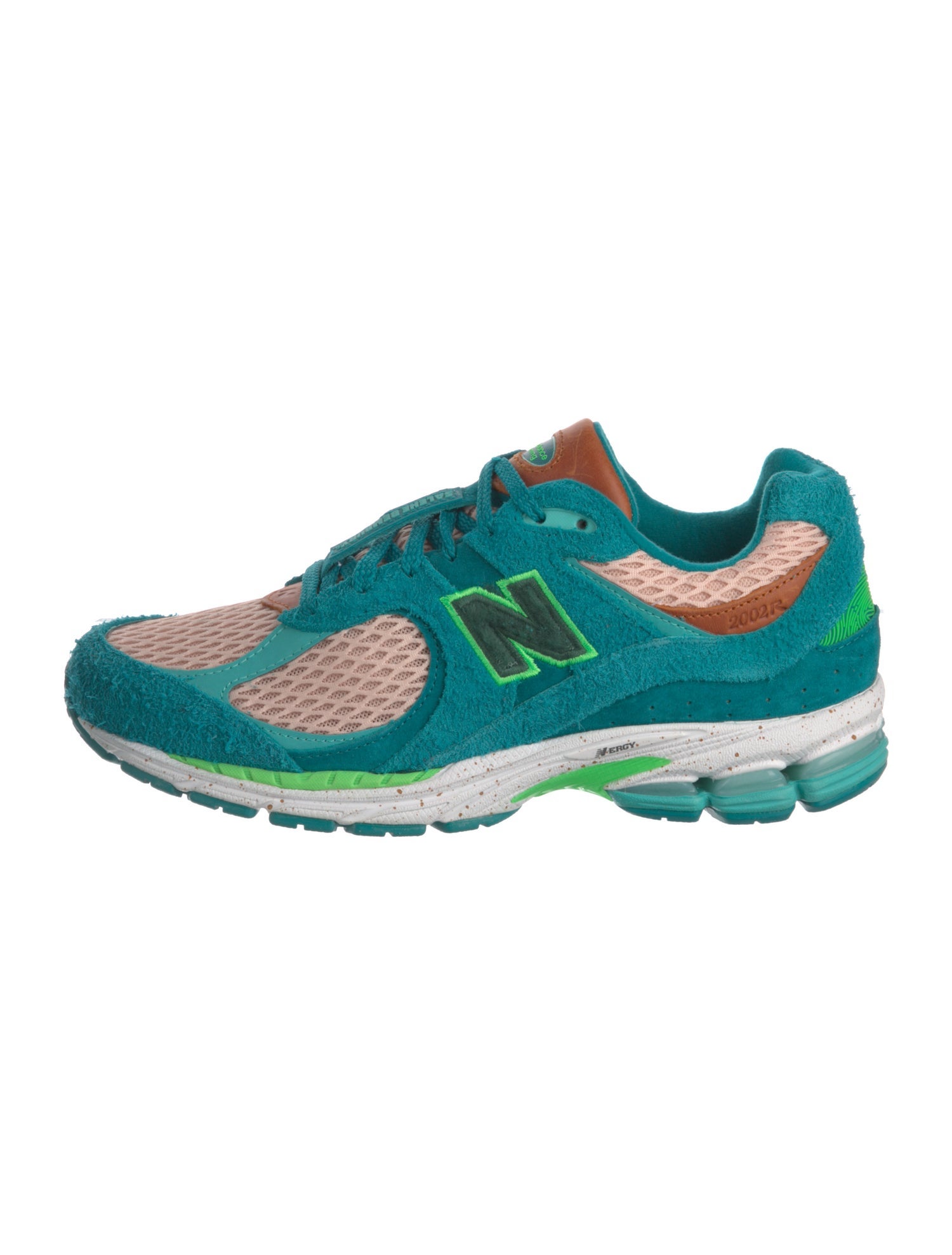New Balance x Salehe Bembury Suede Colorblock Pattern Athletic Sneakers ...