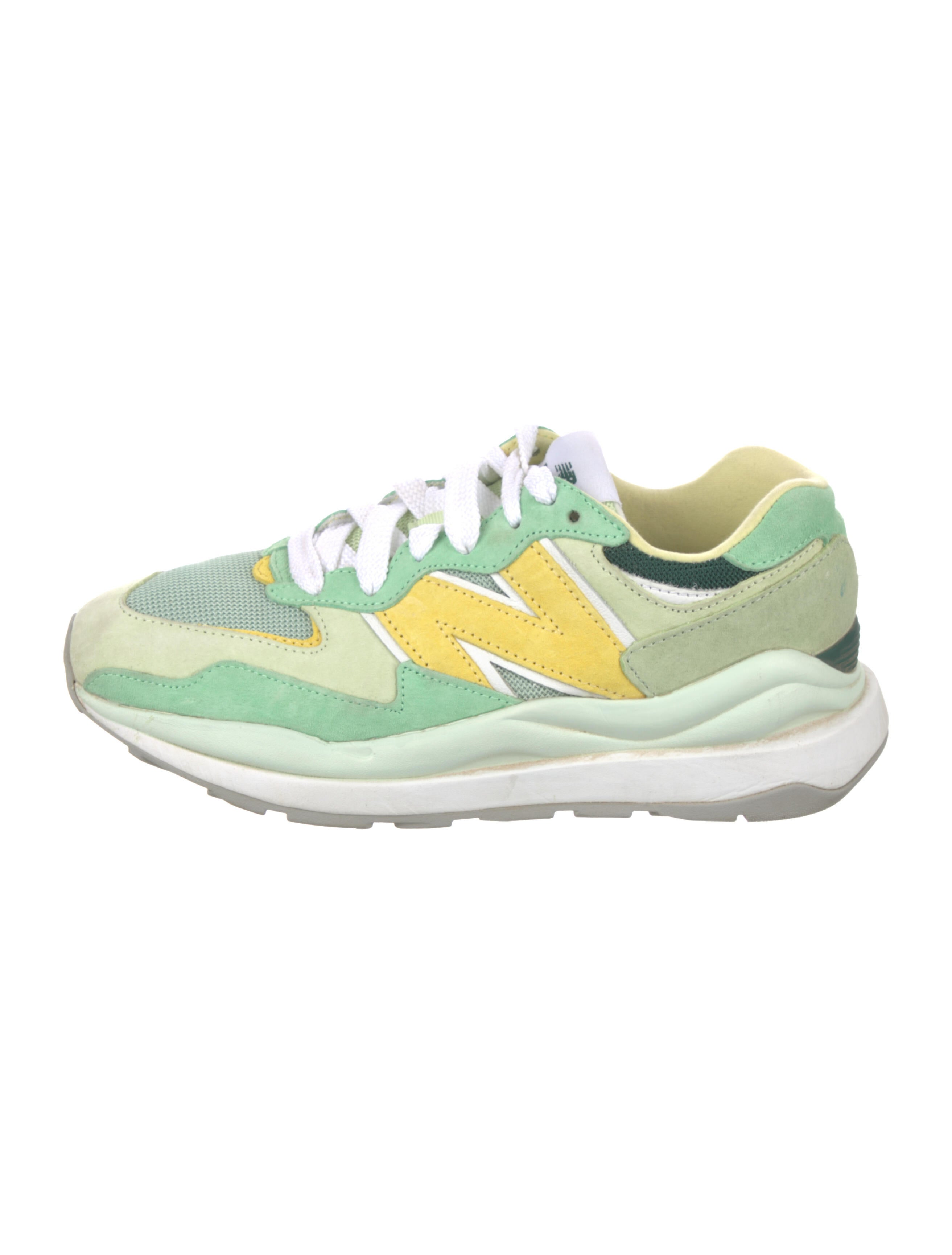 New Balance x Staud 57/40 Athletic Sneakers - Green Sneakers, Shoes ...