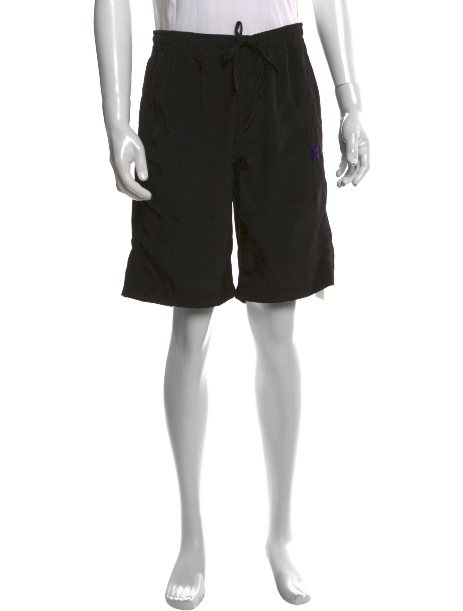 Needles Jogger Shorts - Black Shorts, Clothing - WNEED21753 | The RealReal