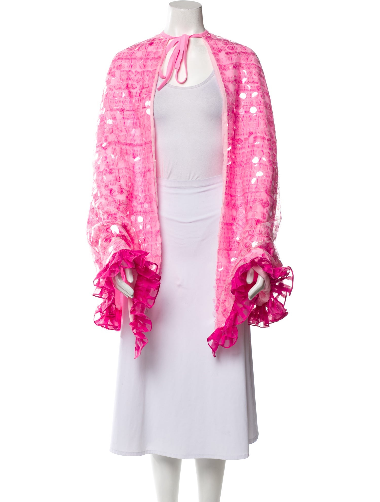 Neubyrne Cape - Pink Jackets, Clothing - WNEEN20566 | The RealReal