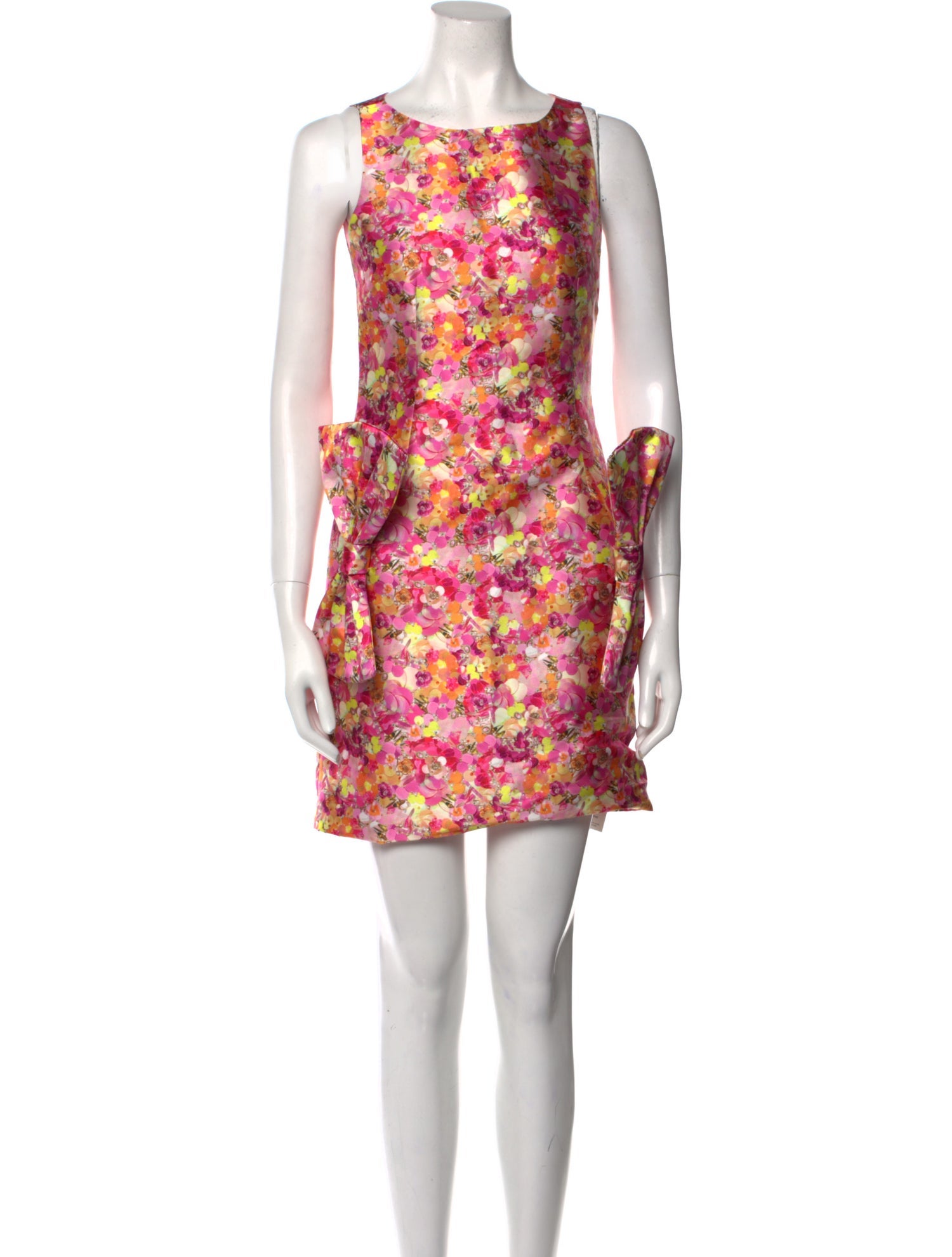 Neubyrne Floral Print Mini Dress w/ Tags - Pink Dresses, Clothing ...